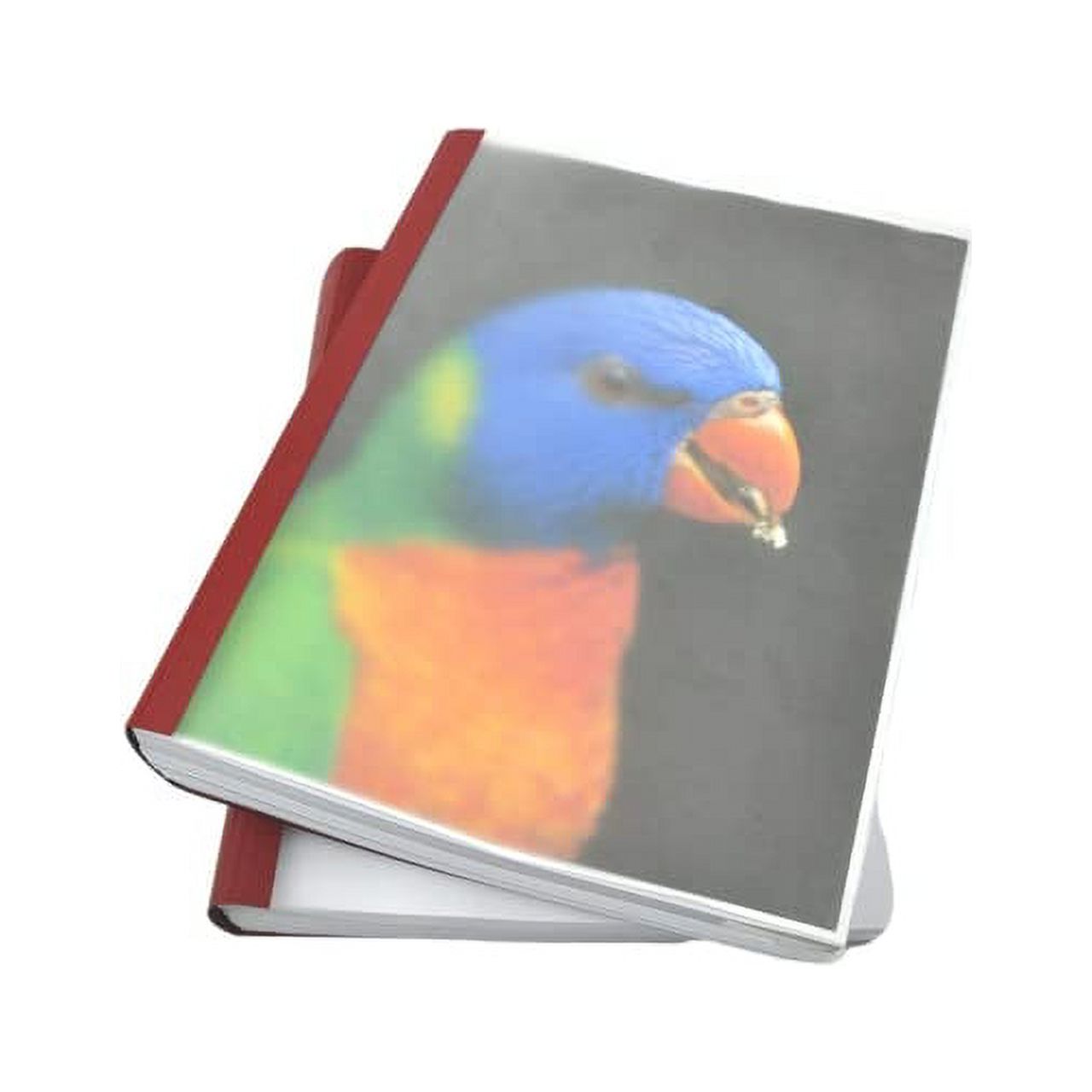 Coverbind Clear Linen Wrap-Around Thermal Binding Report Covers - 1/4 inch Spine, Letter Size ...