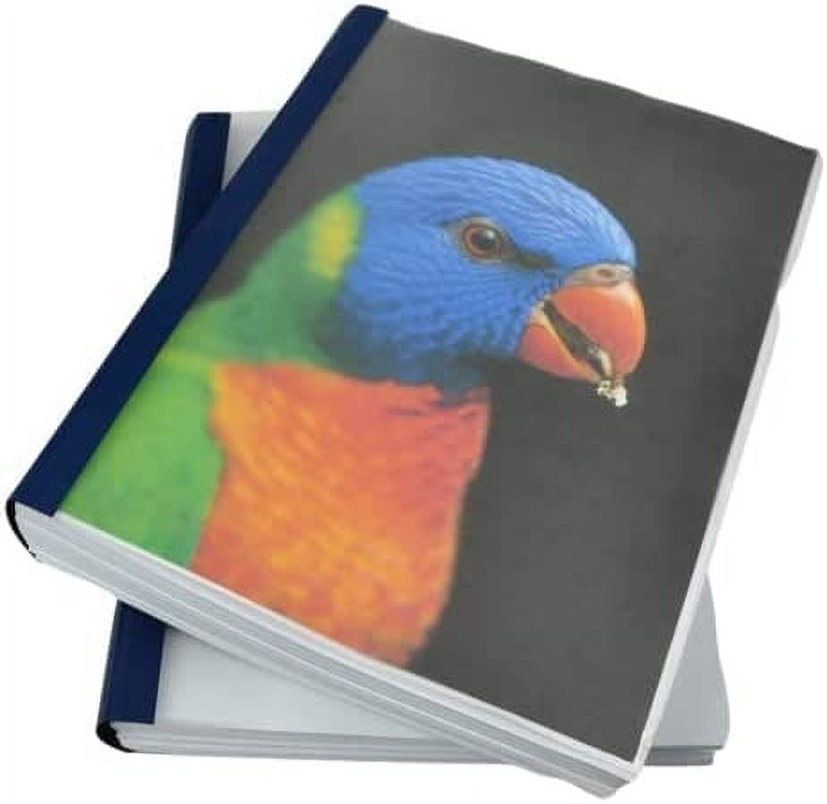 Coverbind Clear Linen Wrap-Around Thermal Binding Report Covers - 1/4 ...