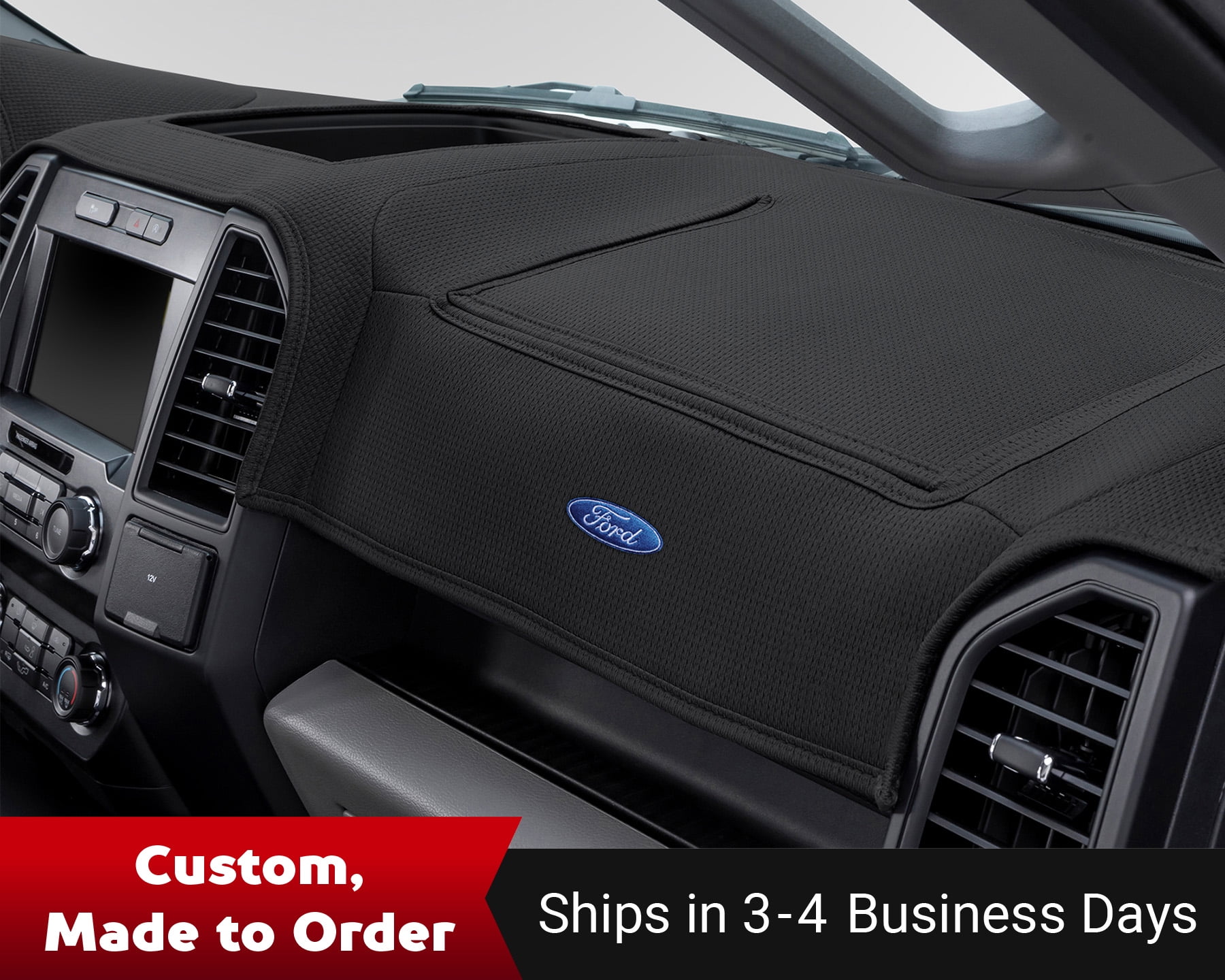 Covercraft LTD. Edition Custom Dash Cover with OLP Ford Blue Oval Logo ...