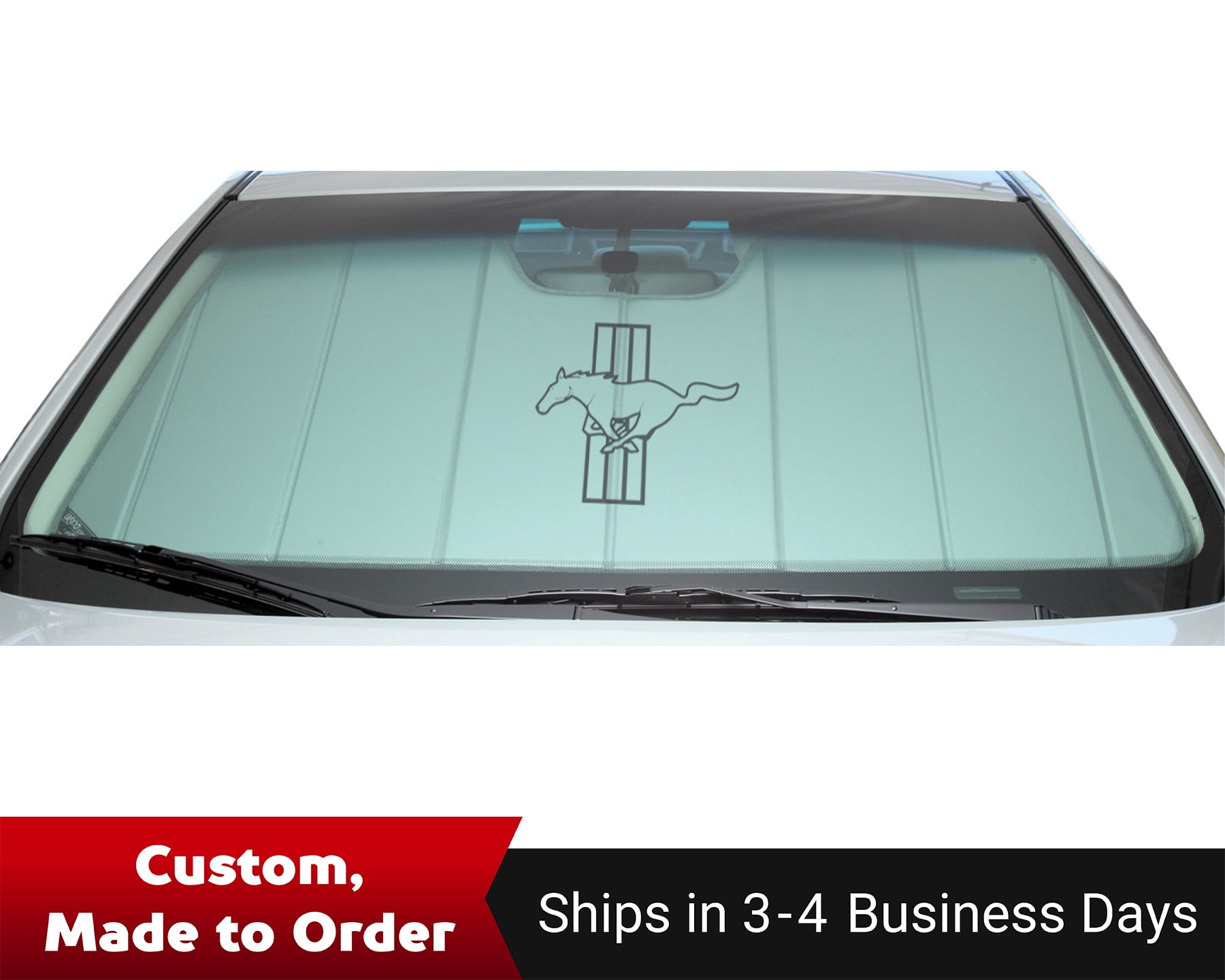 Covercraft UVS100 Custom Sunscreen, Windshield Sunshade for 1965-1970 ...