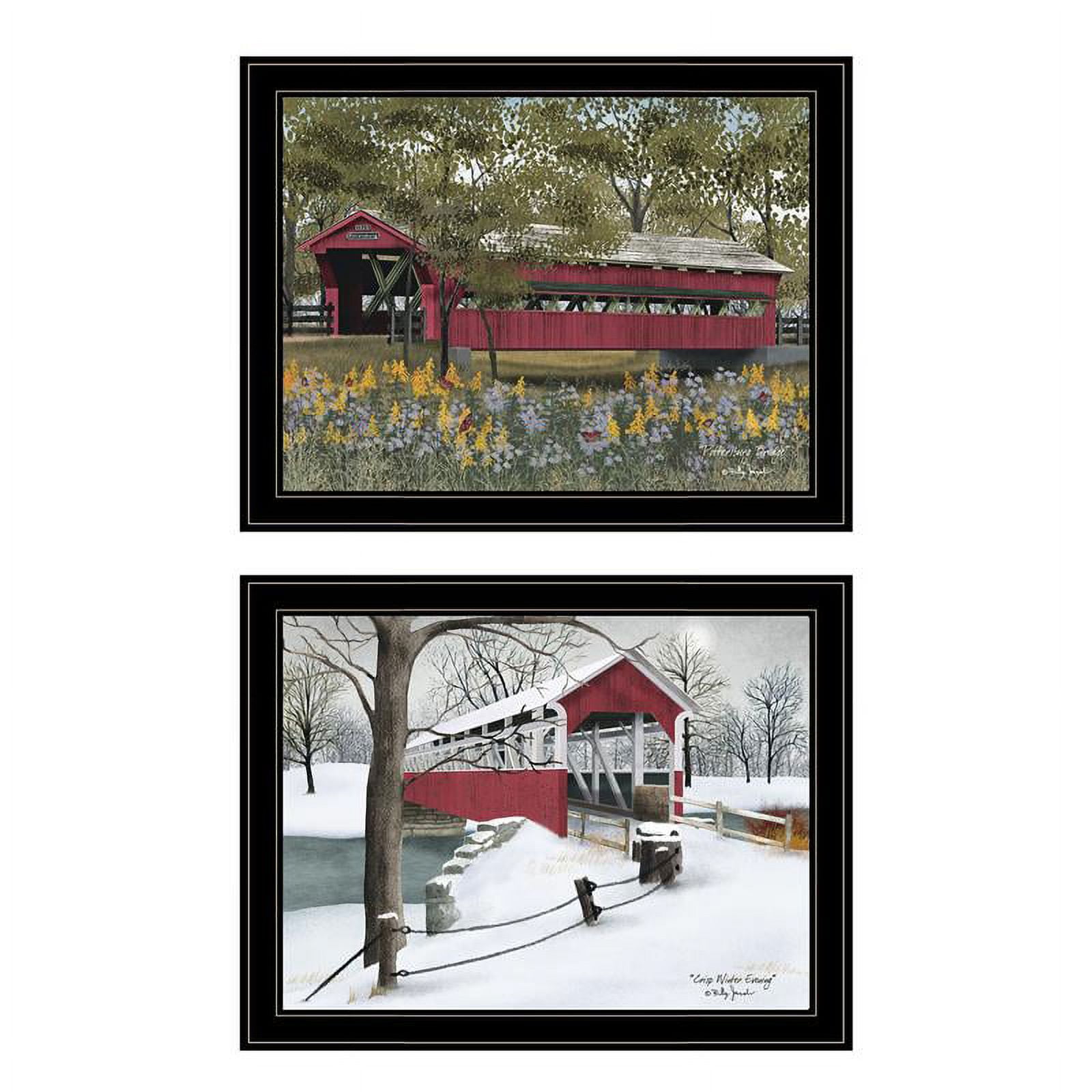 Covered Bridge Collection II 2-Piece Vignette by Billy Jacobs Wood ...
