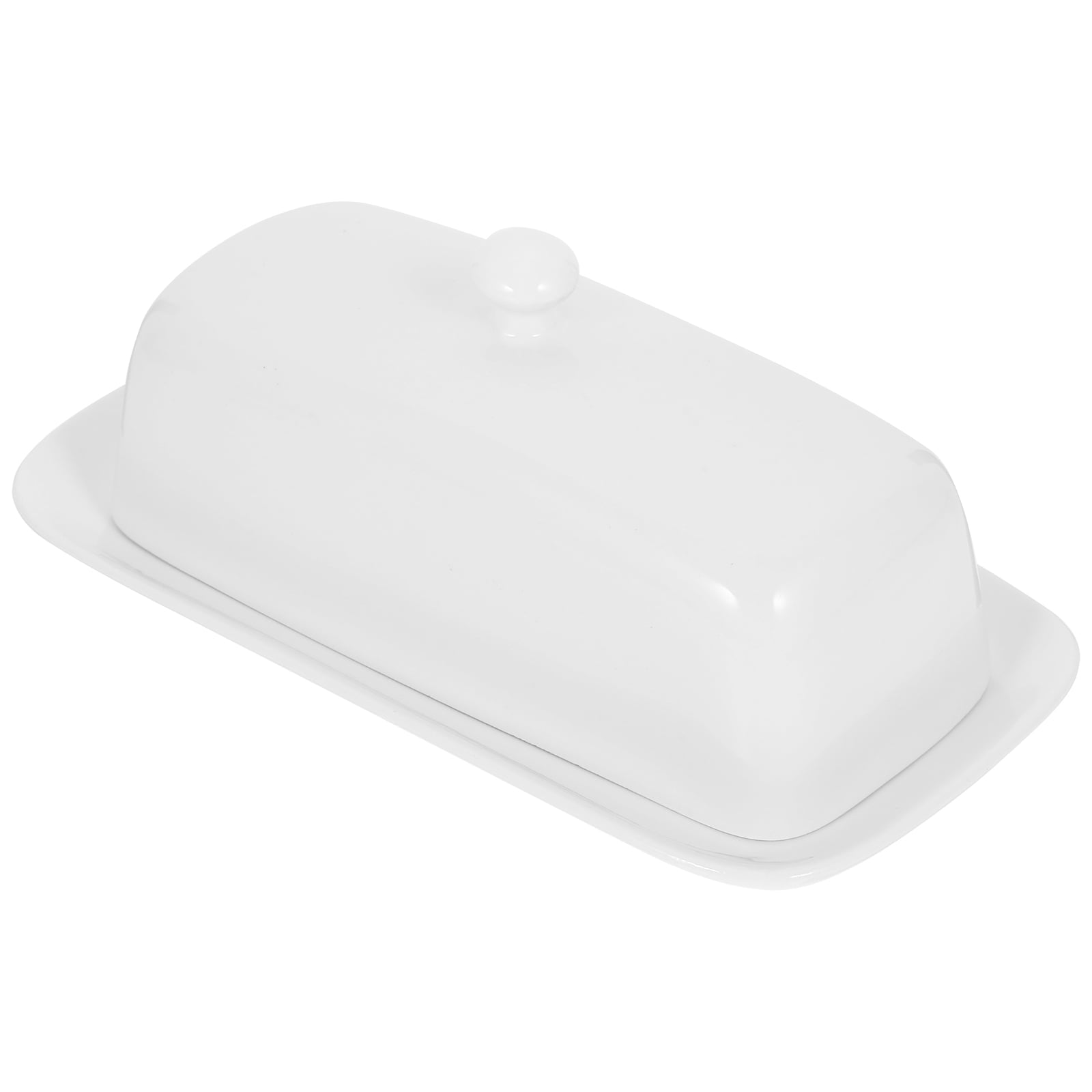Covered Butter Dish with Lid Sponge Holder for Kitchen Sink Churner ...
