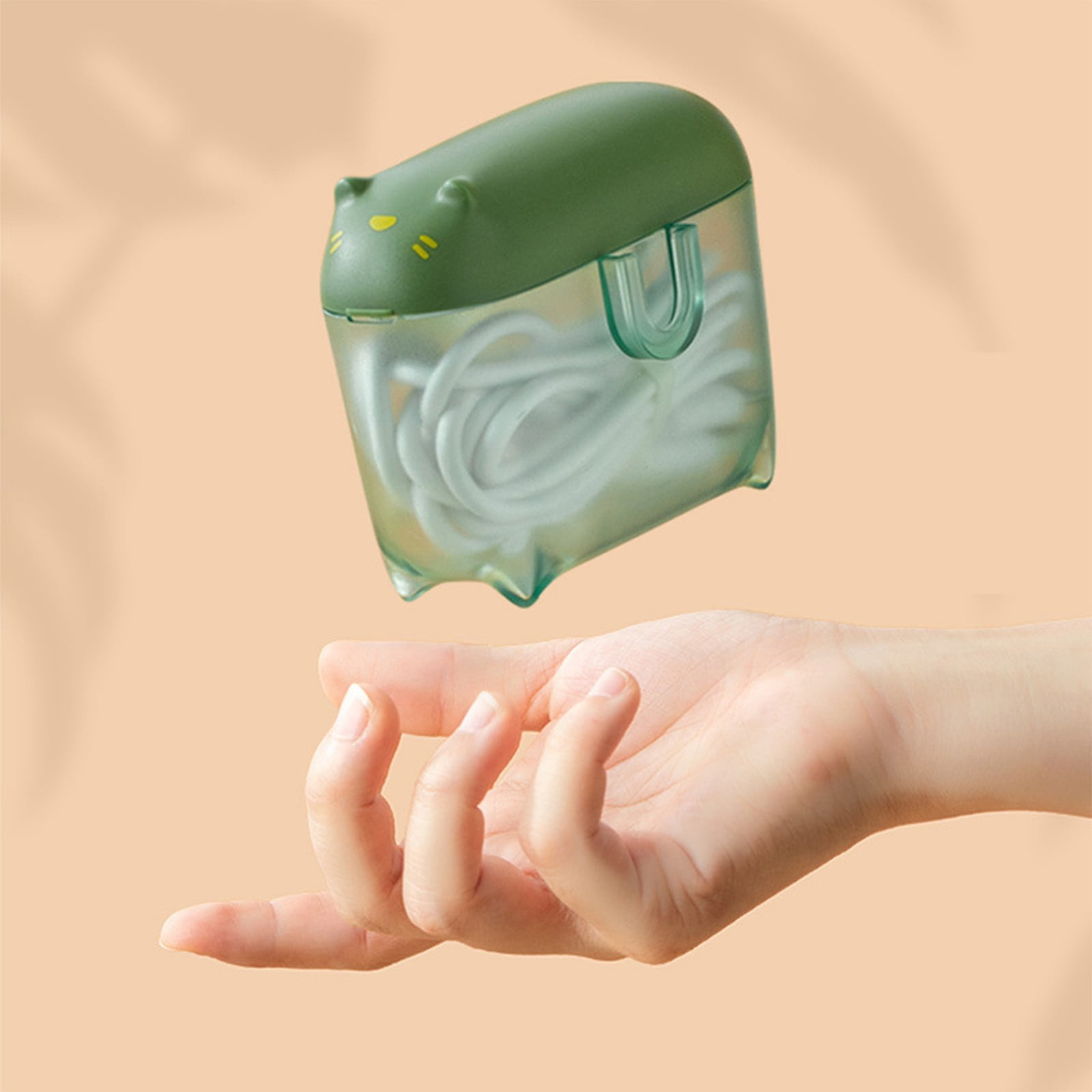 Covered Data Cable Storage Box Power Charging Cable Finishing Artifact ...