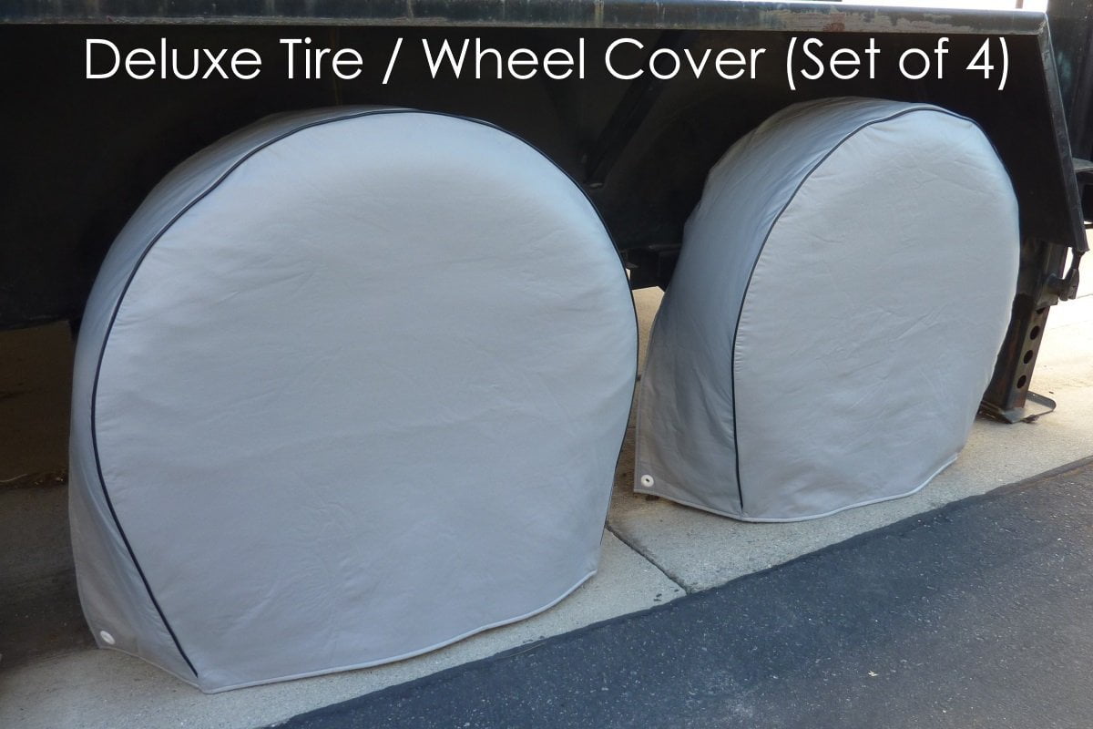 Covered Living Deluxe tire/wheel covers fits tire 30.5"- 33.5" dia. for ...