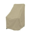 Covered Living Patio Hi Back Chair Covers with Velcro up to 42" H ...