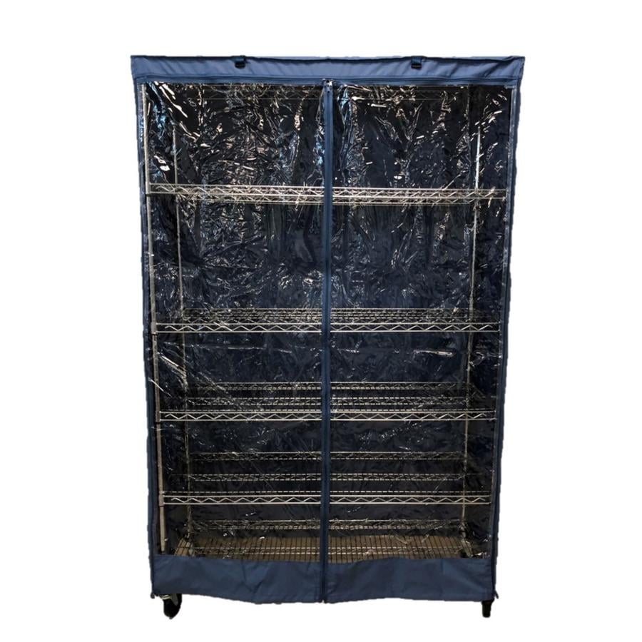 Covered Living Storage Shelving Unit Cover, fits racks 60"W x 24"D x 72 ...
