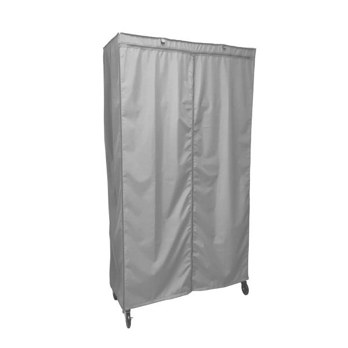 Covered Living Storage Shelving unit cover, fits racks 36"Wx18"Dx72"H ...