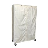 Covered Living Storage Shelving unit cover, fits racks 48"Wx18"Dx72"H ...