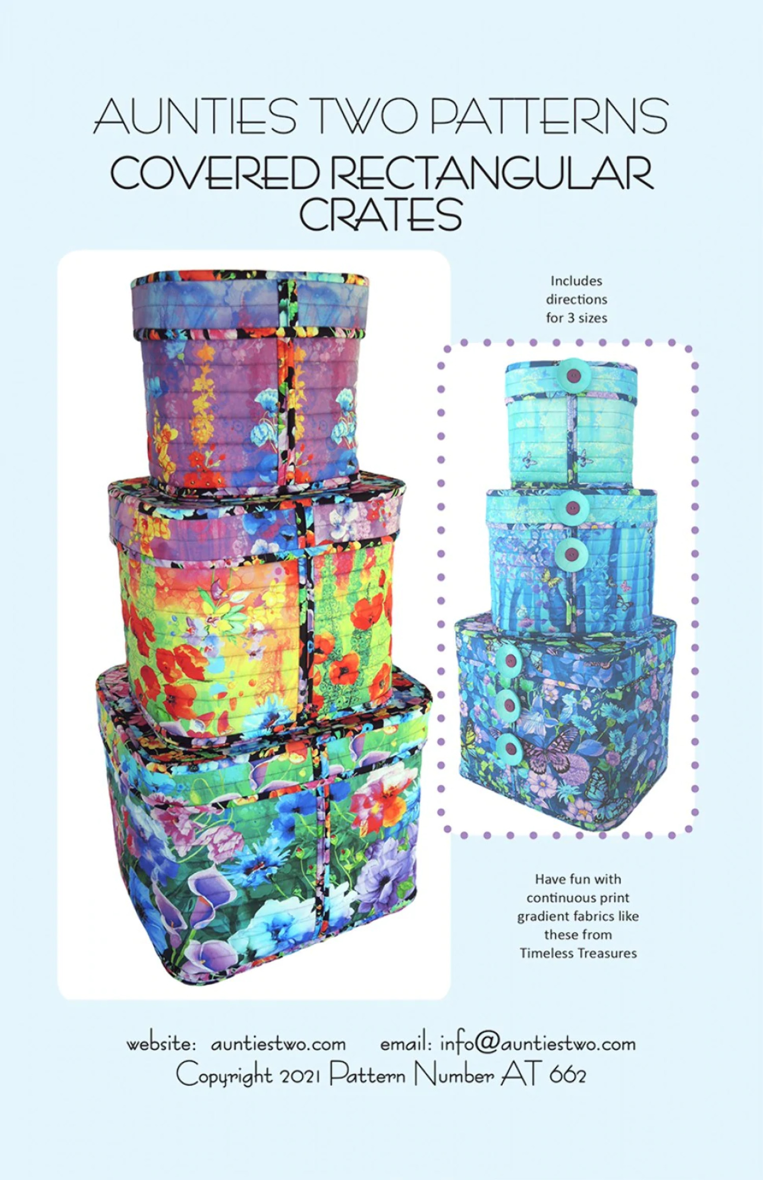Covered Rectangular Crates - Walmart.com