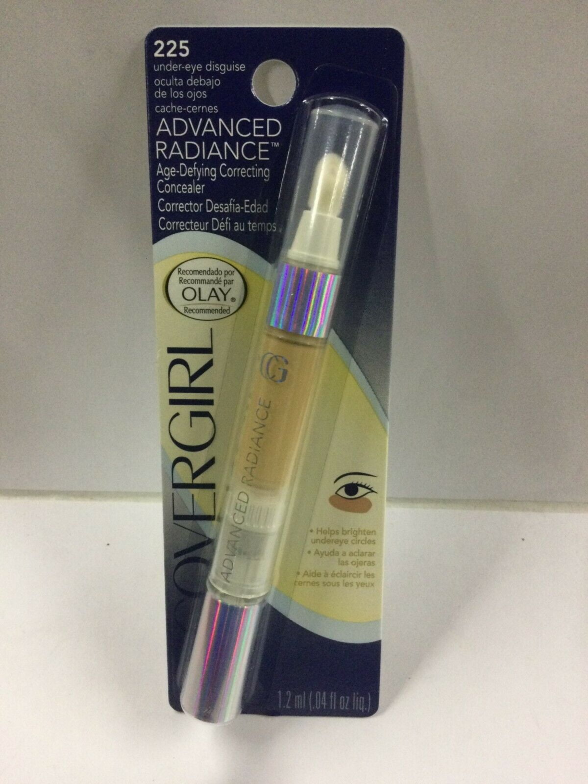 COVERGIRL Advanced Radiance Age-Defying Concealer 225, Under Eye ...
