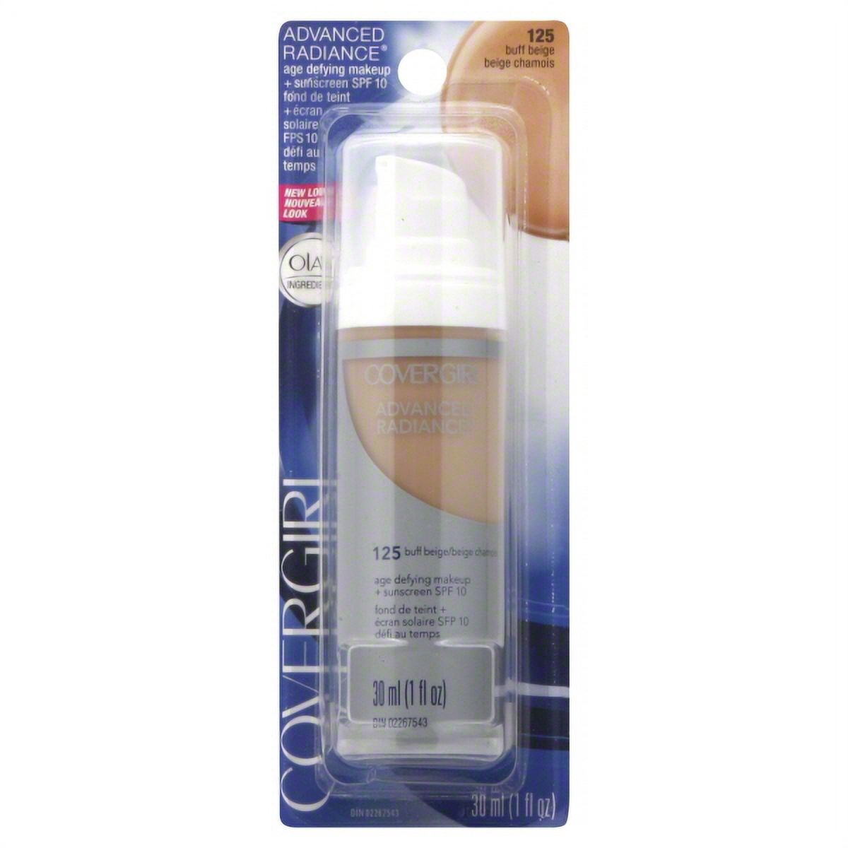 Covergirl Advanced Radiance Liquid Makeup - Buff Beige (Pack of 2 ...