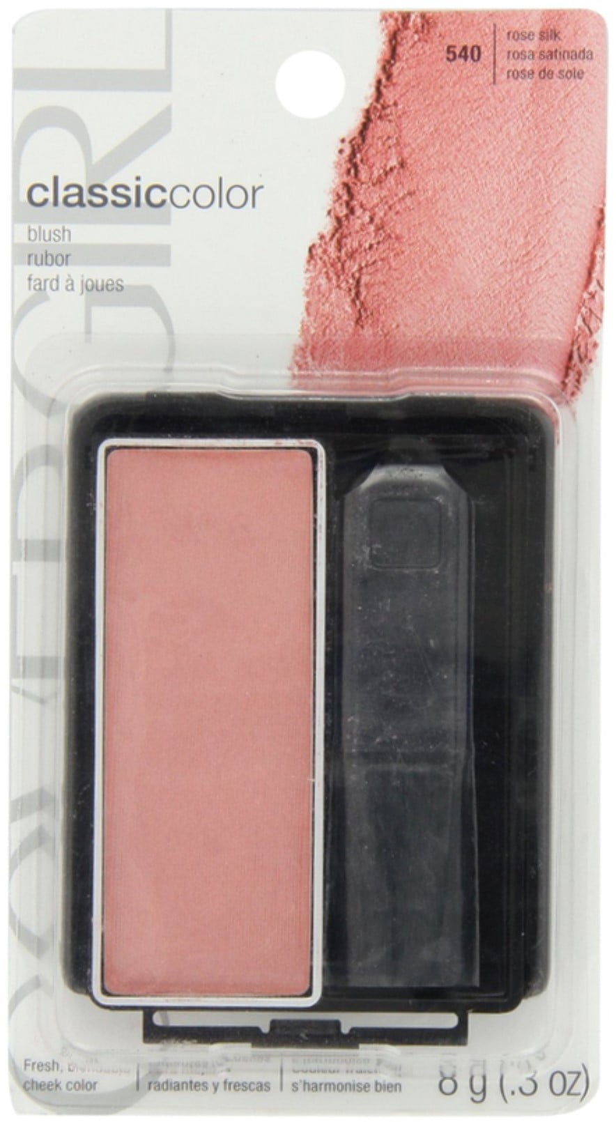 Covergirl Natural Radiance Classic Color Blush, Rose Silk [540], 0.3 oz ...