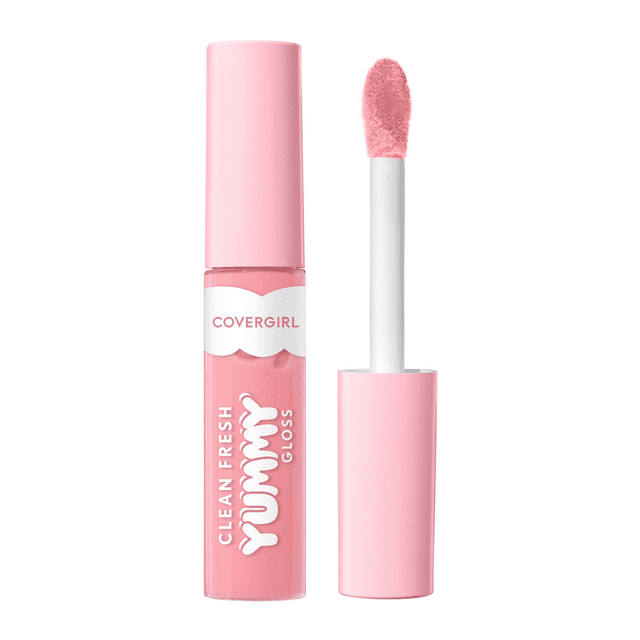 Covergirl Lip Makeup Clean Fresh Yummy Gloss, Daylight Pink, .33 fl oz ...