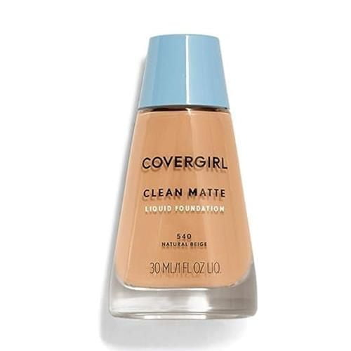 Covergirl Clean Oil Control Liquid Makeup, Buff Beige [525], 1 Oz (Pack ...