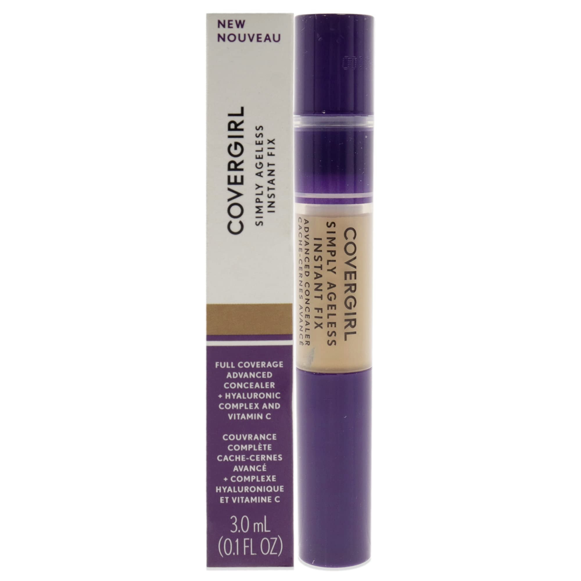 Covergirl Simply Ageless Instant Fix Advanced Concealer, Tawny ...