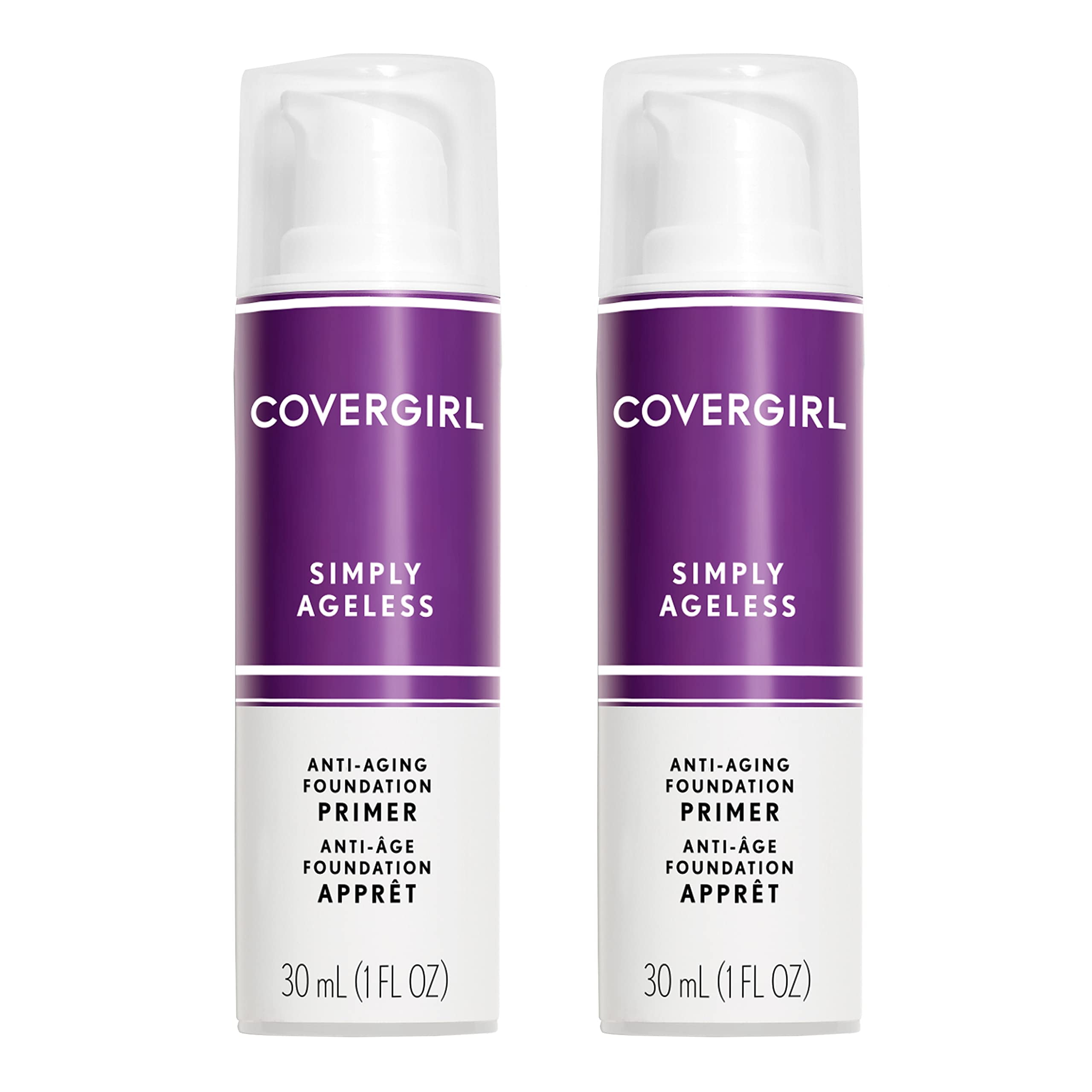 Covergirl Simply Ageless Oil Free Make Up Primer, Pack Of 2 - Walmart.com