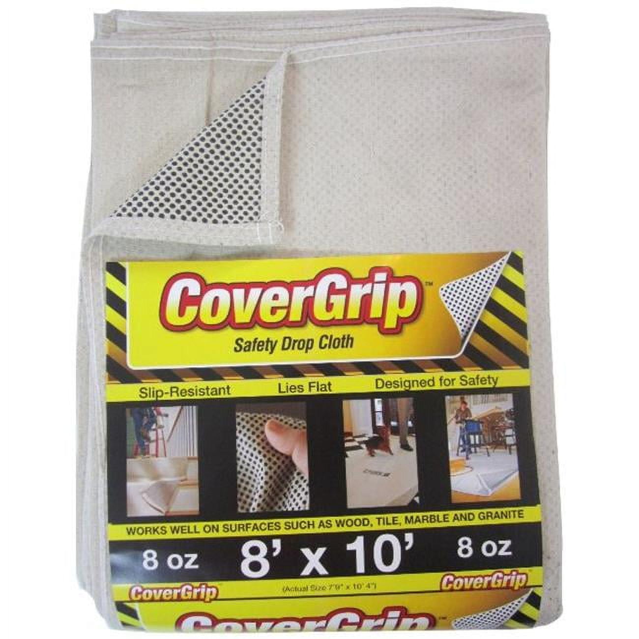Covergrip Corporation 81008 8 x 10 ft. Safety Drop Cloth - Walmart.com
