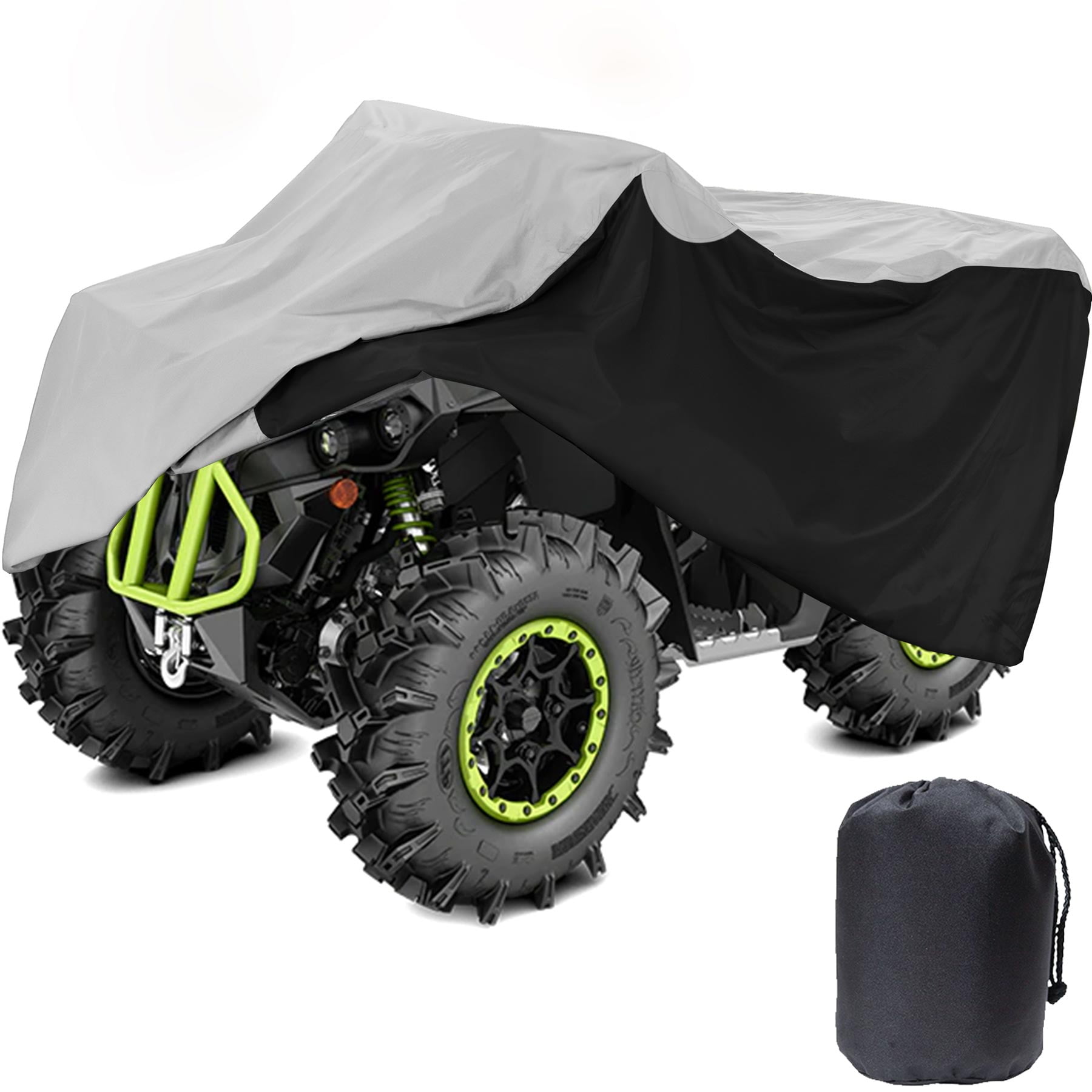Coverify ATV Cover Weatherproof, 4-Wheeler Cover Fit Polaris Yamaha Can ...