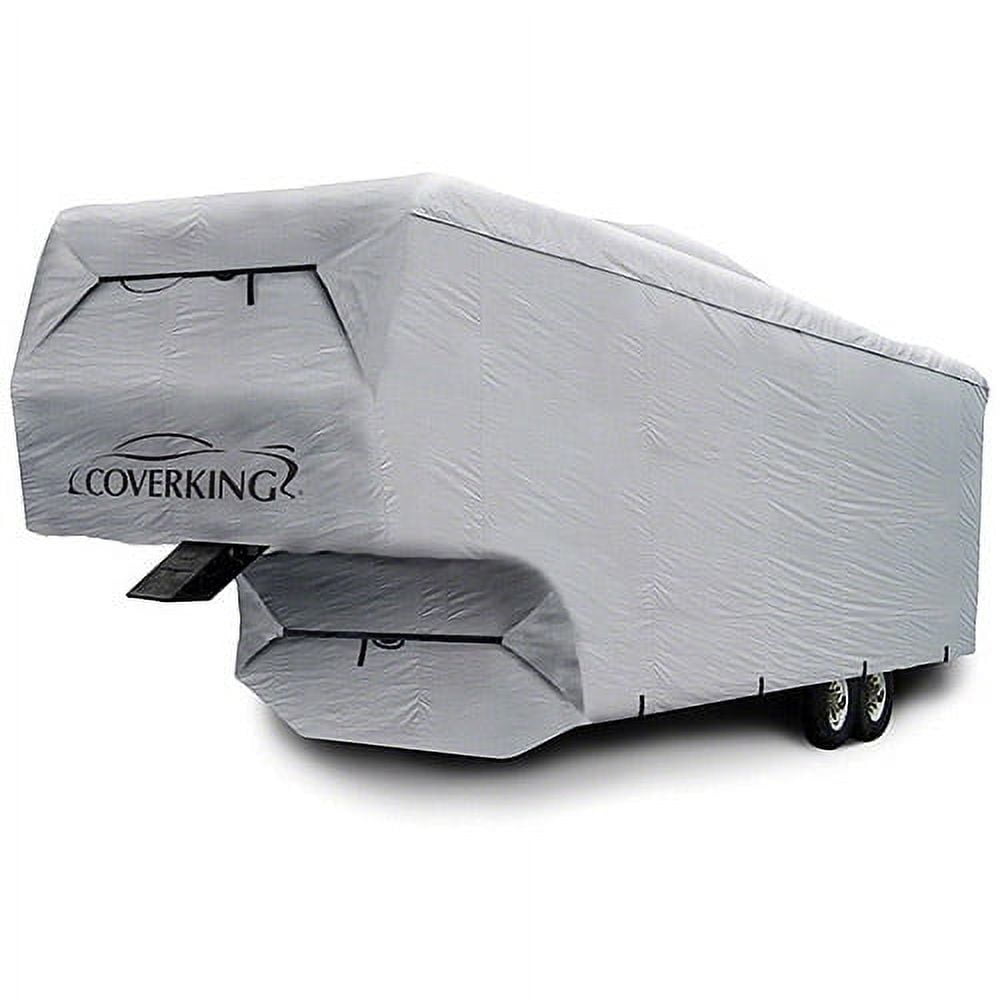 Free Shipping! Coverking Deluxe 5th Wheel RV Cover Gray 600D Polyester ...