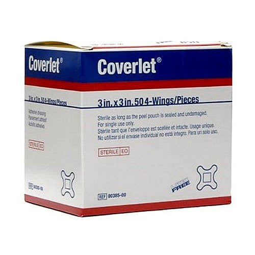 Coverlet 4-Wing Adhesive Bandage, 3" x 3" - Walmart.com