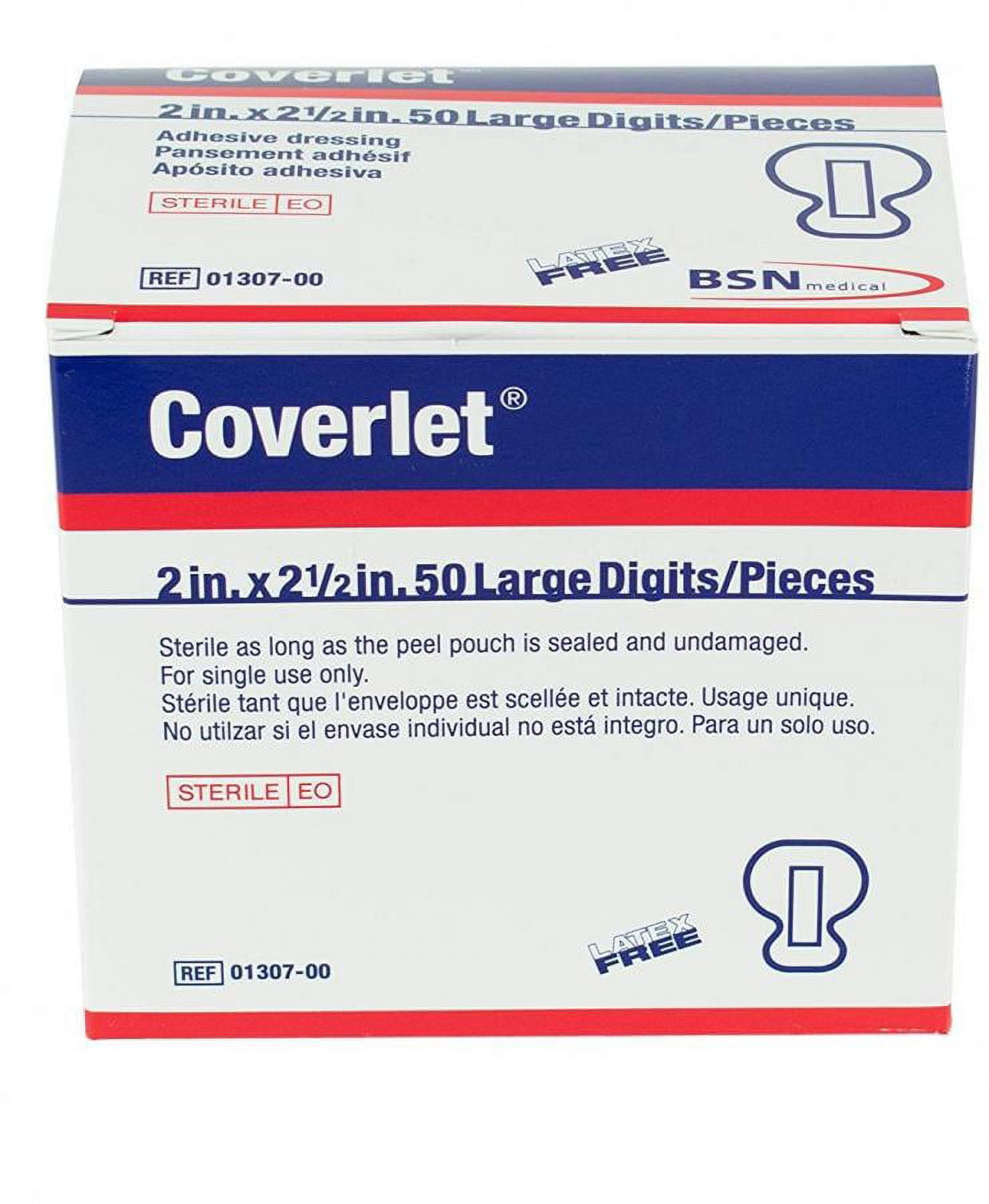 Coverlet Fingertip Adhesive Bandage HSA/FSA Eligible - Walmart.com