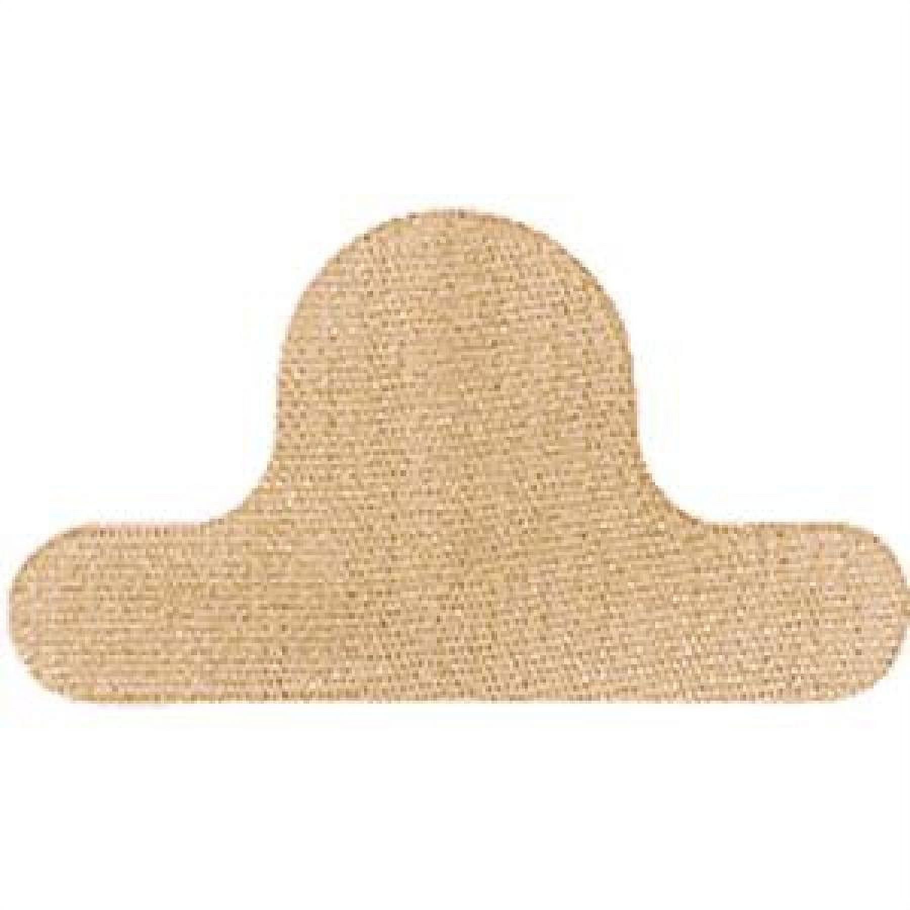 Coverlet Toe Shield Adhesive Strip, 1-3/8 Inches x 2.5 Inches, Tan ...