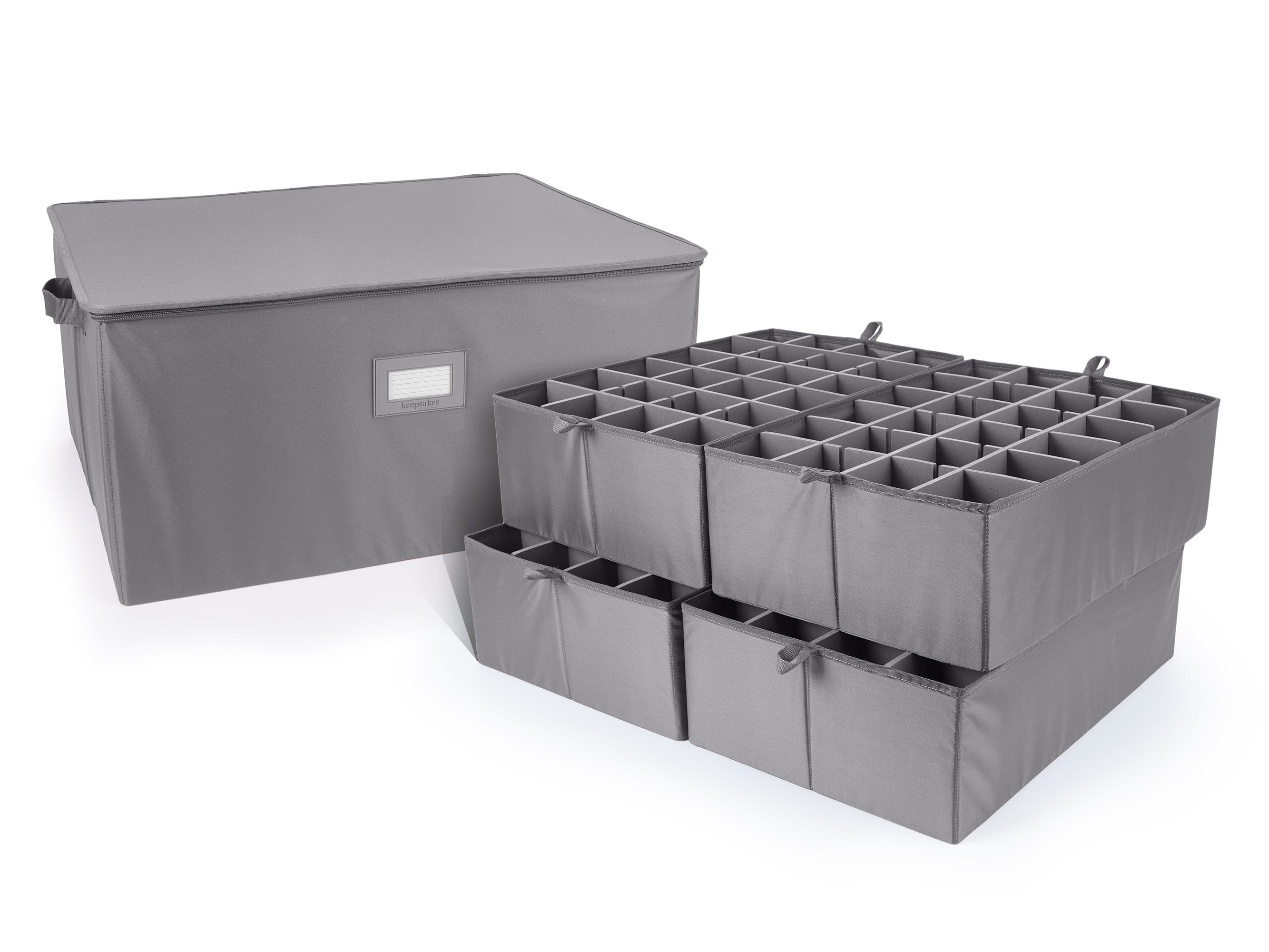 Covermates Keepsakes - Adjustable Zip-Top Storage Box - Configurable ...