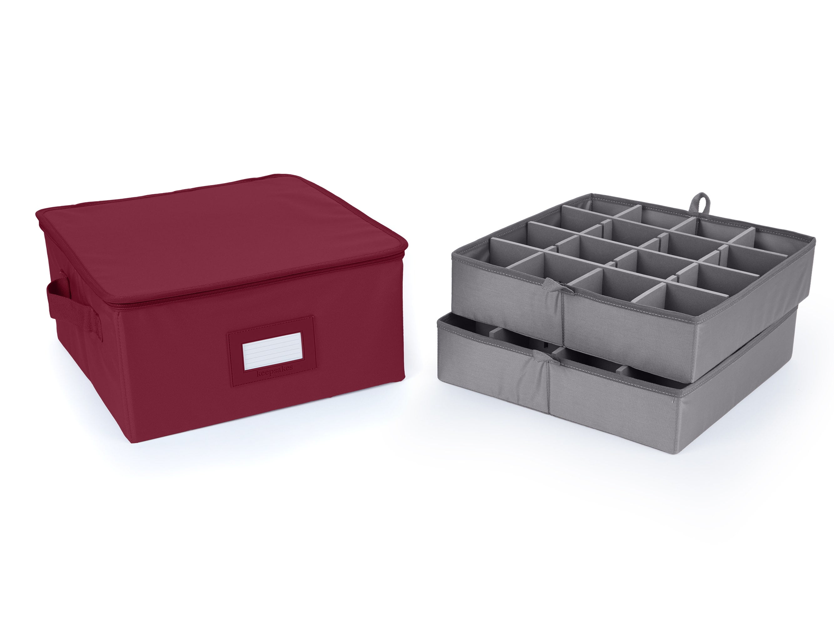 Covermates Keepsakes - Adjustable Zip-Top Storage Box - Configurable ...