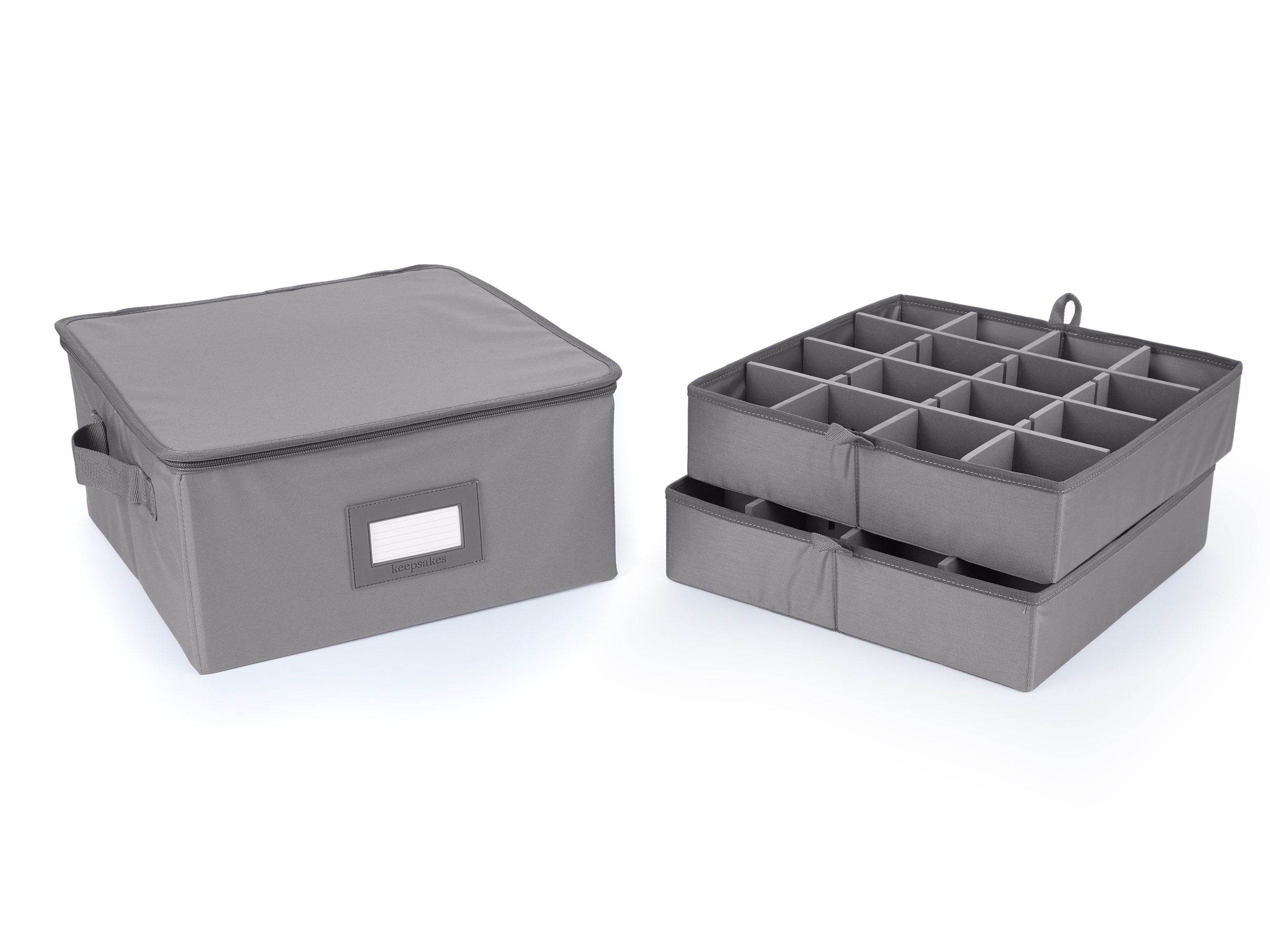 Covermates Keepsakes - Adjustable Zip-Top Storage Box - Configurable ...