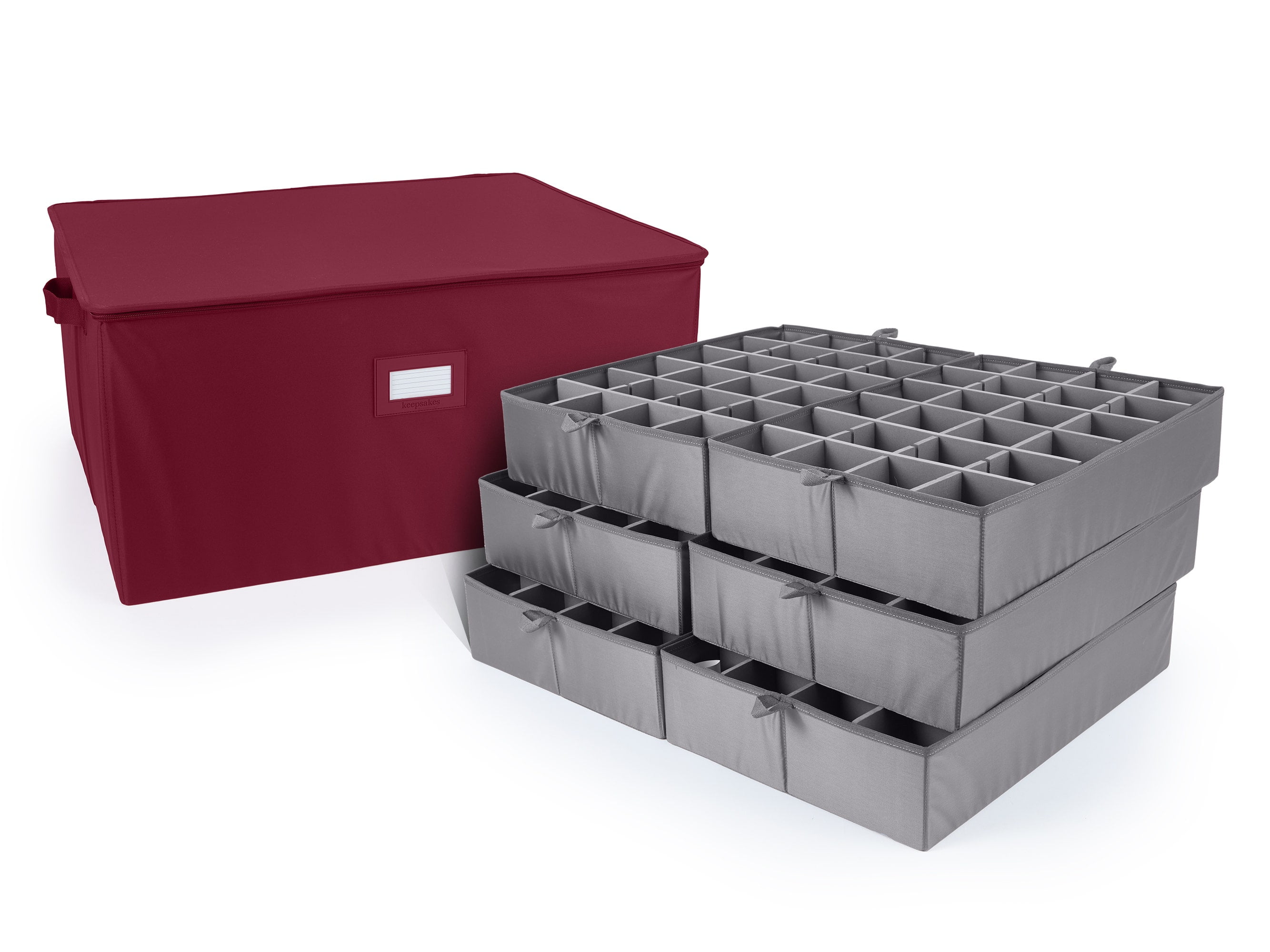 Covermates Keepsakes - Adjustable Zip-Top Storage Box - Configurable ...