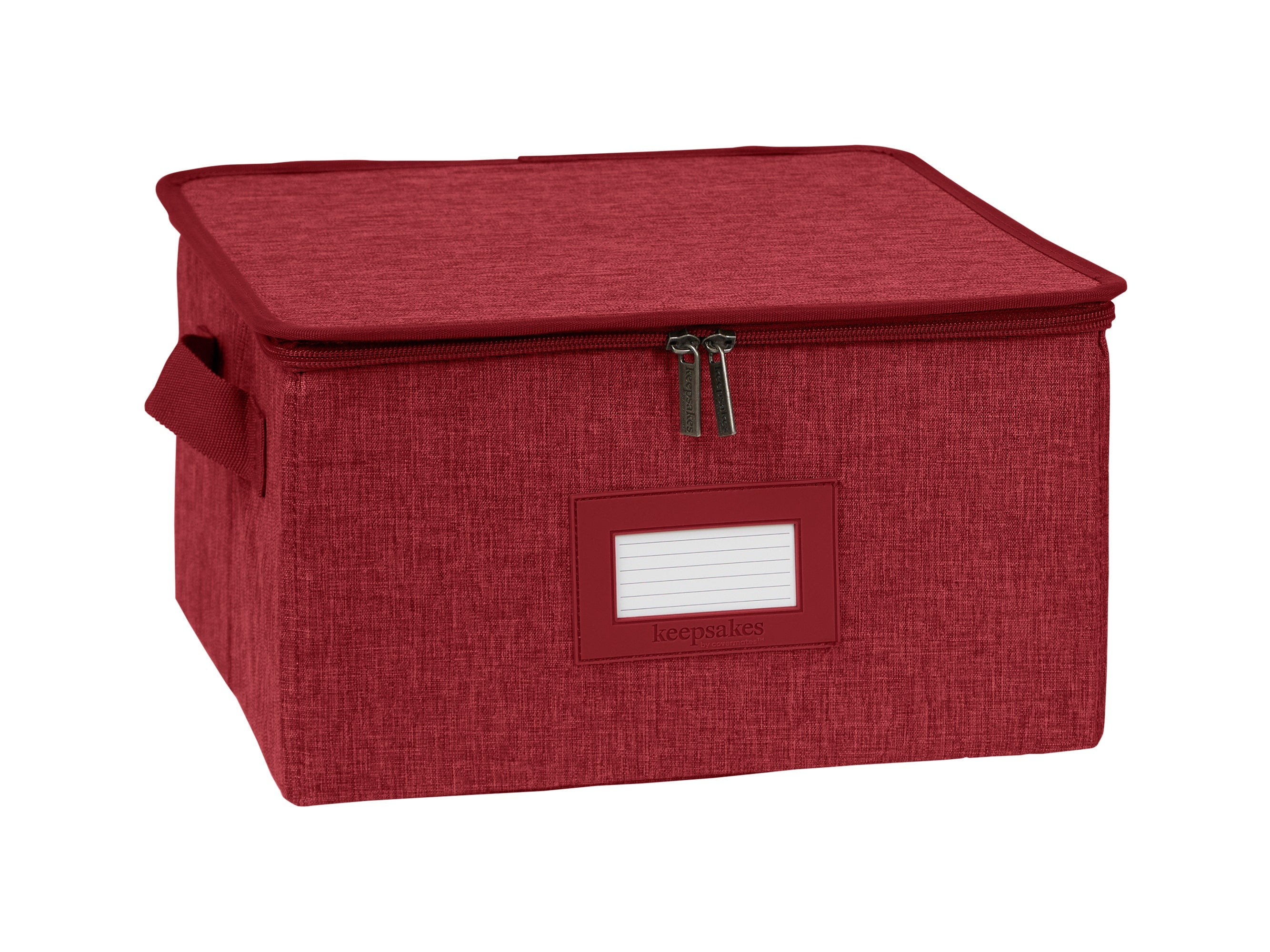 Covermates Keepsakes Dish Storage Box - Stackable, Reinforced Handles ...