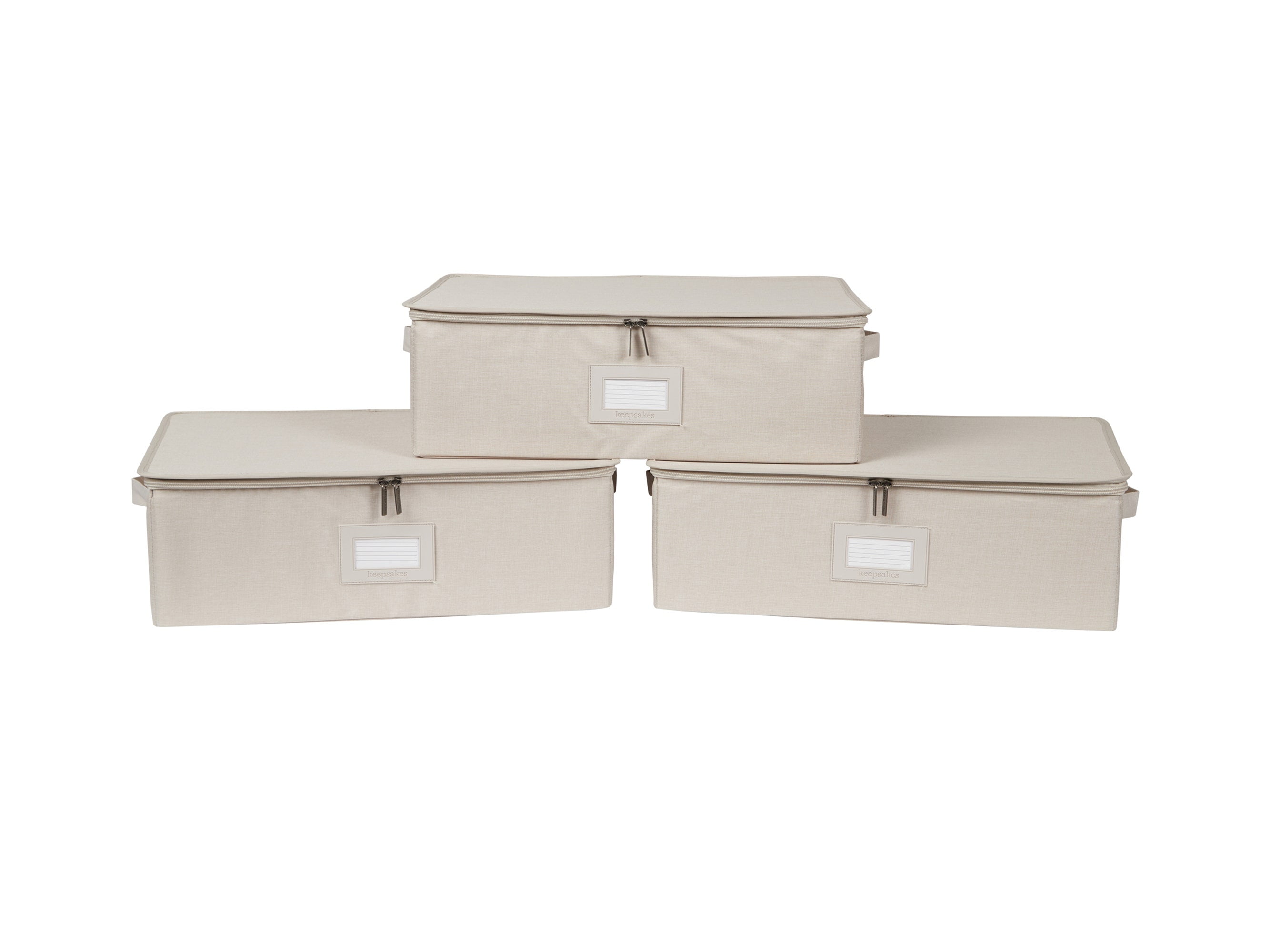 Covermates Keepsakes - Zip-Top Storage Box - Heavy Duty Polyester ...