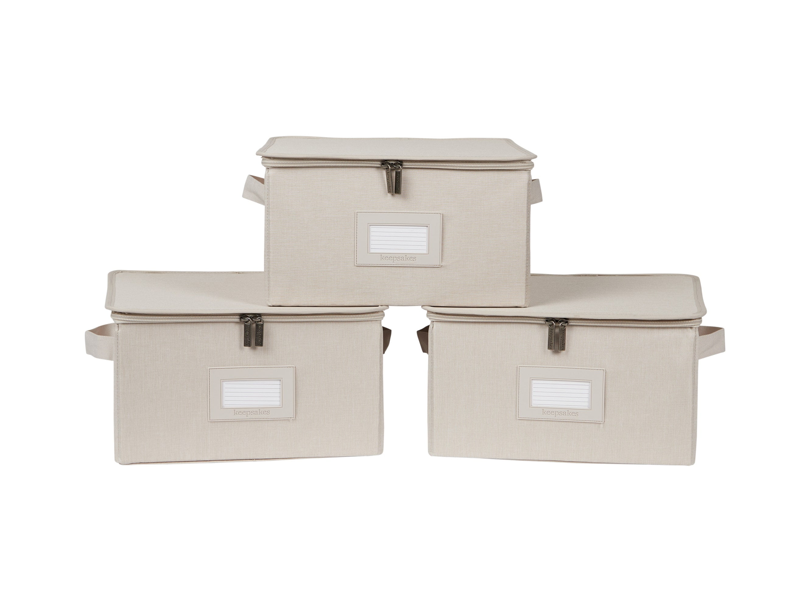 Covermates Keepsakes - Zip-Top Storage Box - Heavy Duty Polyester ...