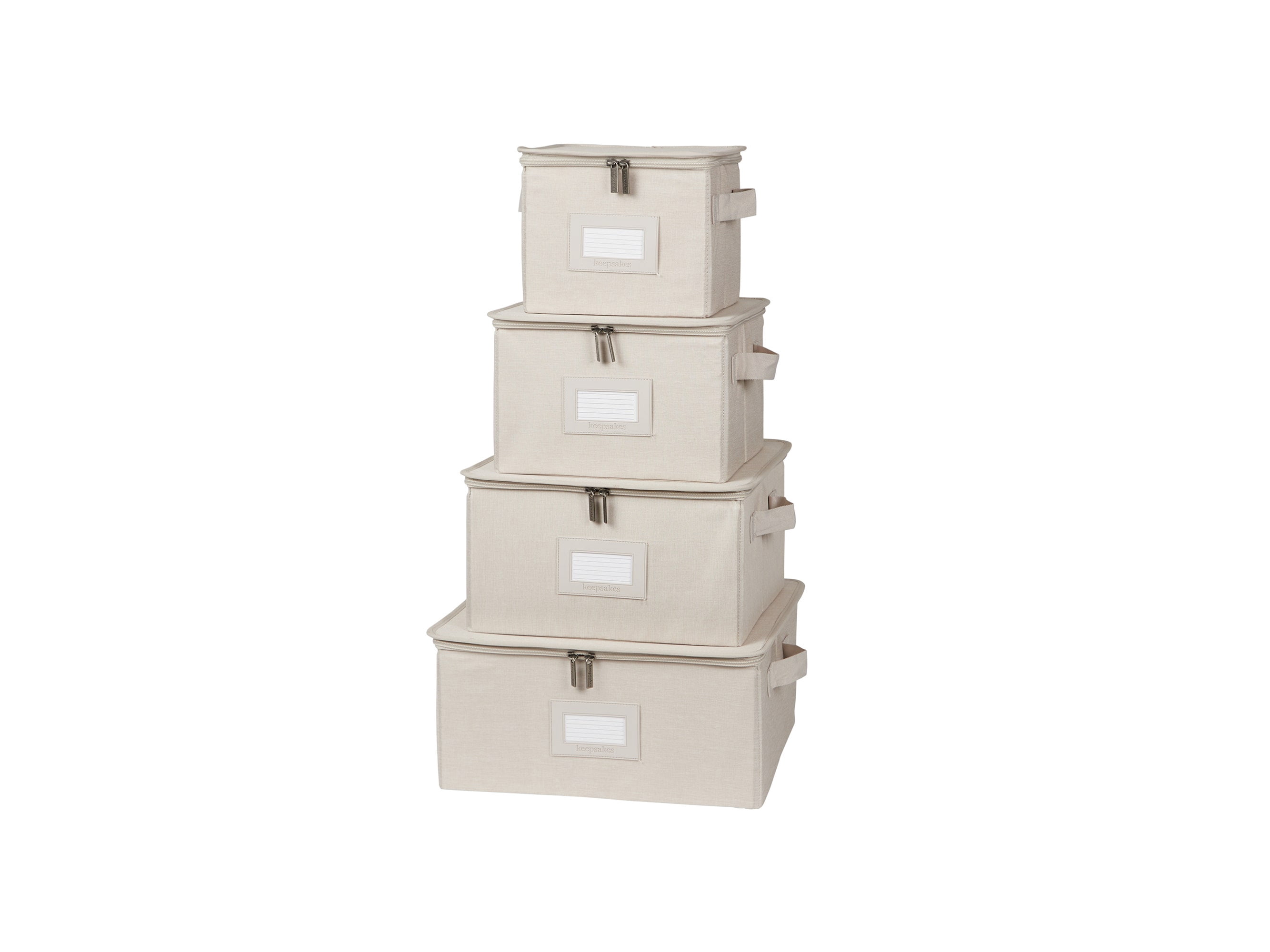 Covermates Keepsakes - Zip-Top Storage Box - Heavy Duty Polyester ...