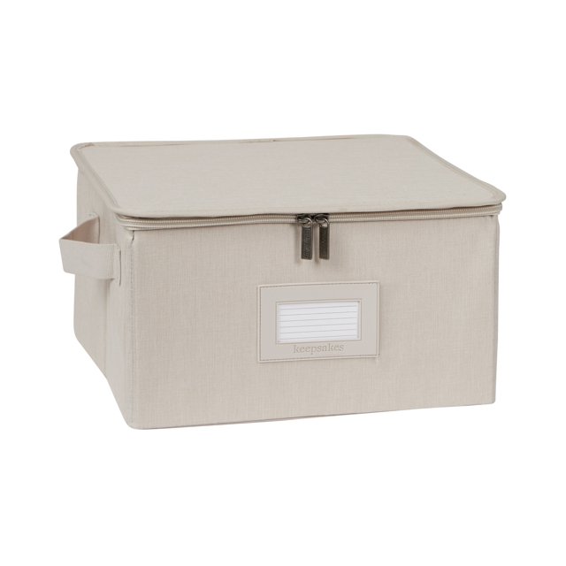 Covermates Keepsakes - Zip-Top Storage Box - Heavy Duty Polyester ...