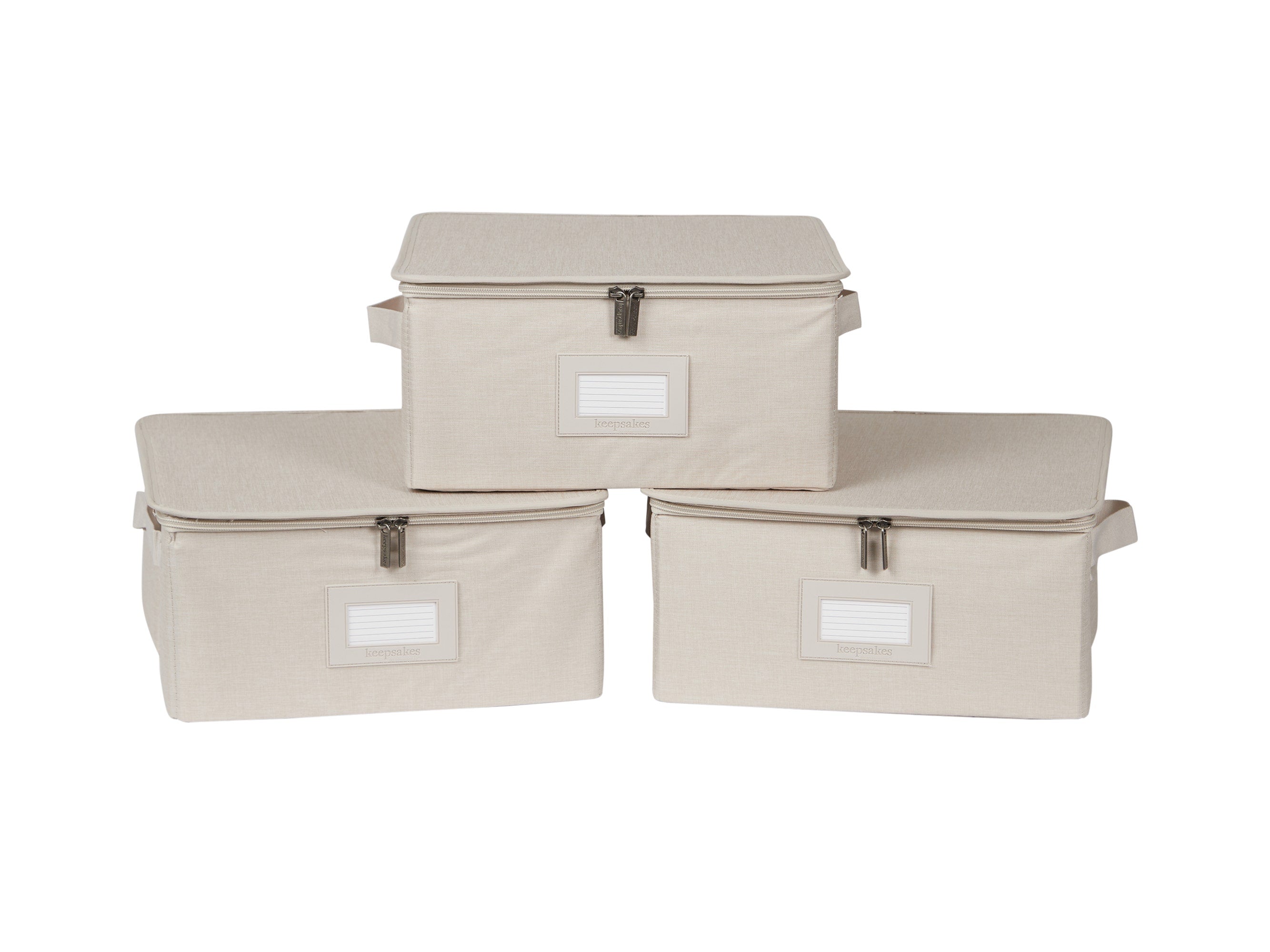 Covermates Keepsakes - Zip-Top Storage Box - Heavy Duty Polyester ...