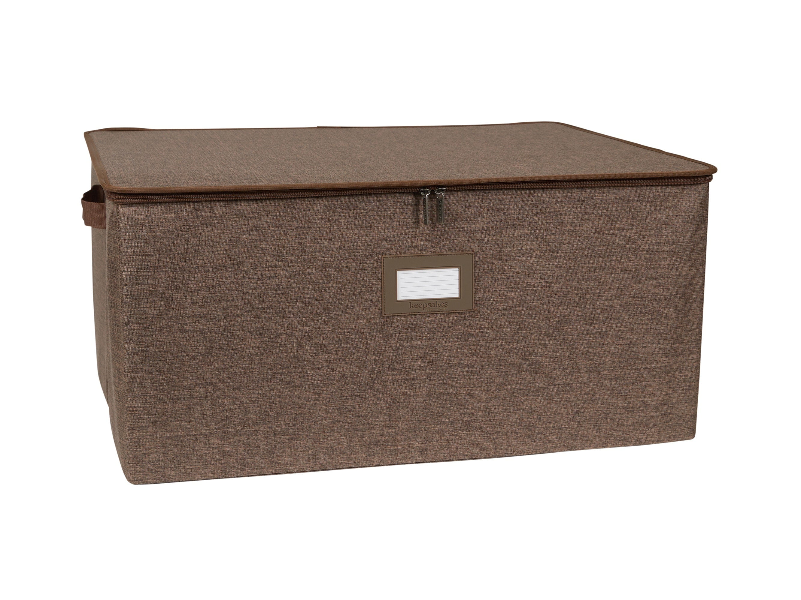 Covermates Keepsakes - Zip-Top Storage Box - Heavy Duty Polyester ...