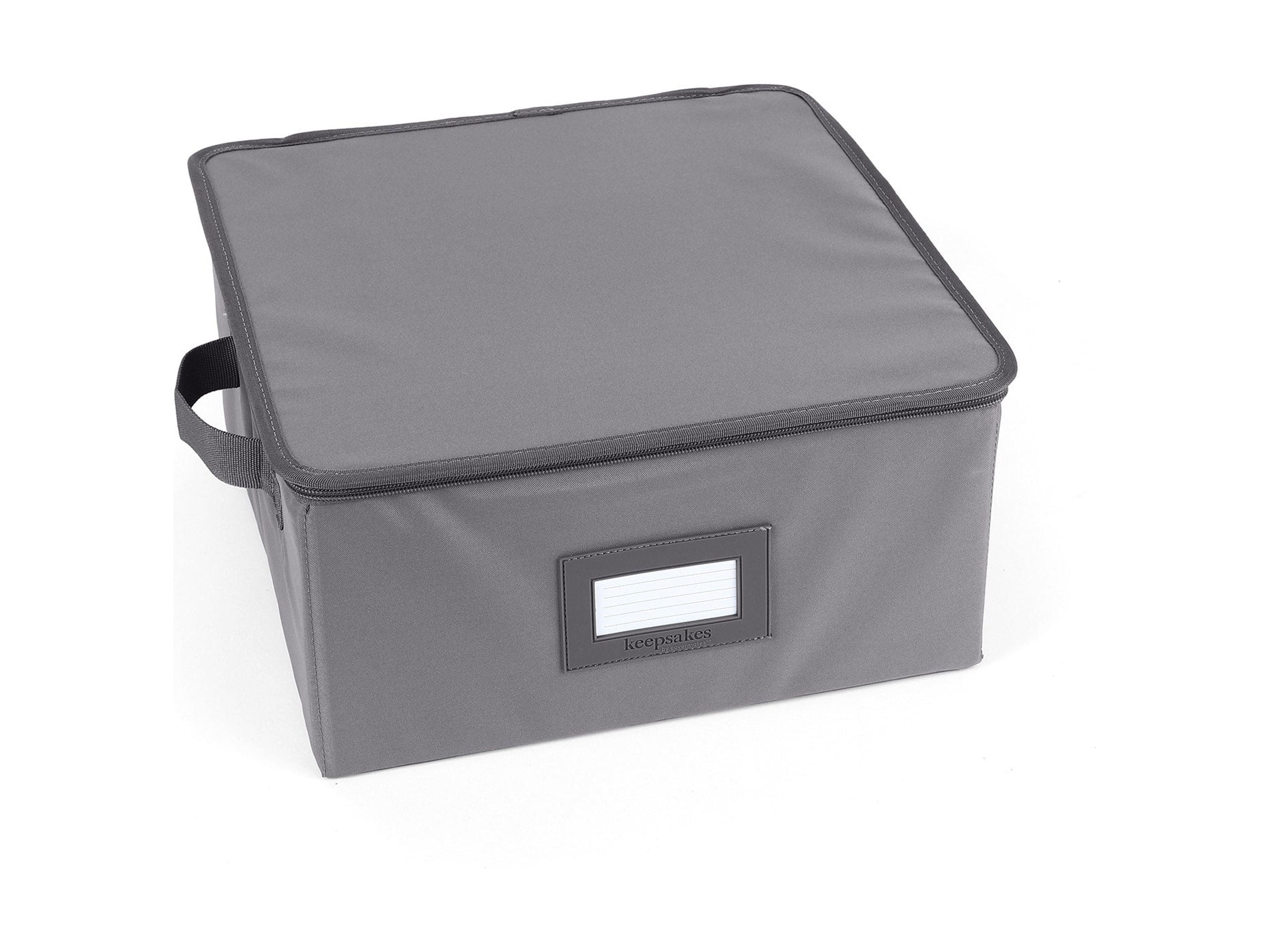 Covermates Keepsakes - Zip-Top Storage Box - Heavy Duty Polyester ...