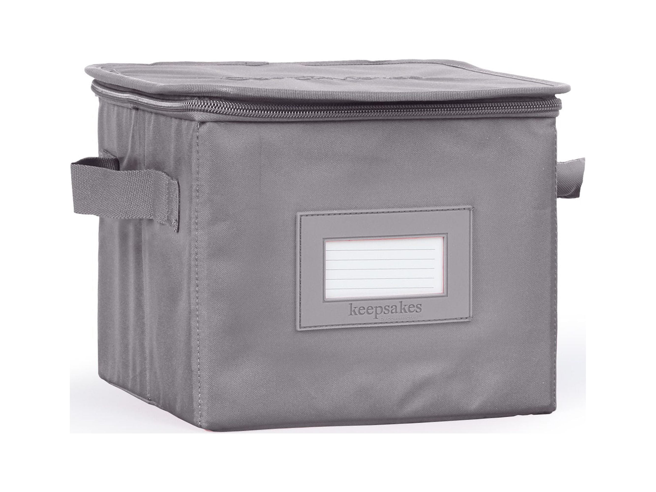 Covermates Keepsakes - Zip-Top Storage Box - Heavy Duty Polyester ...