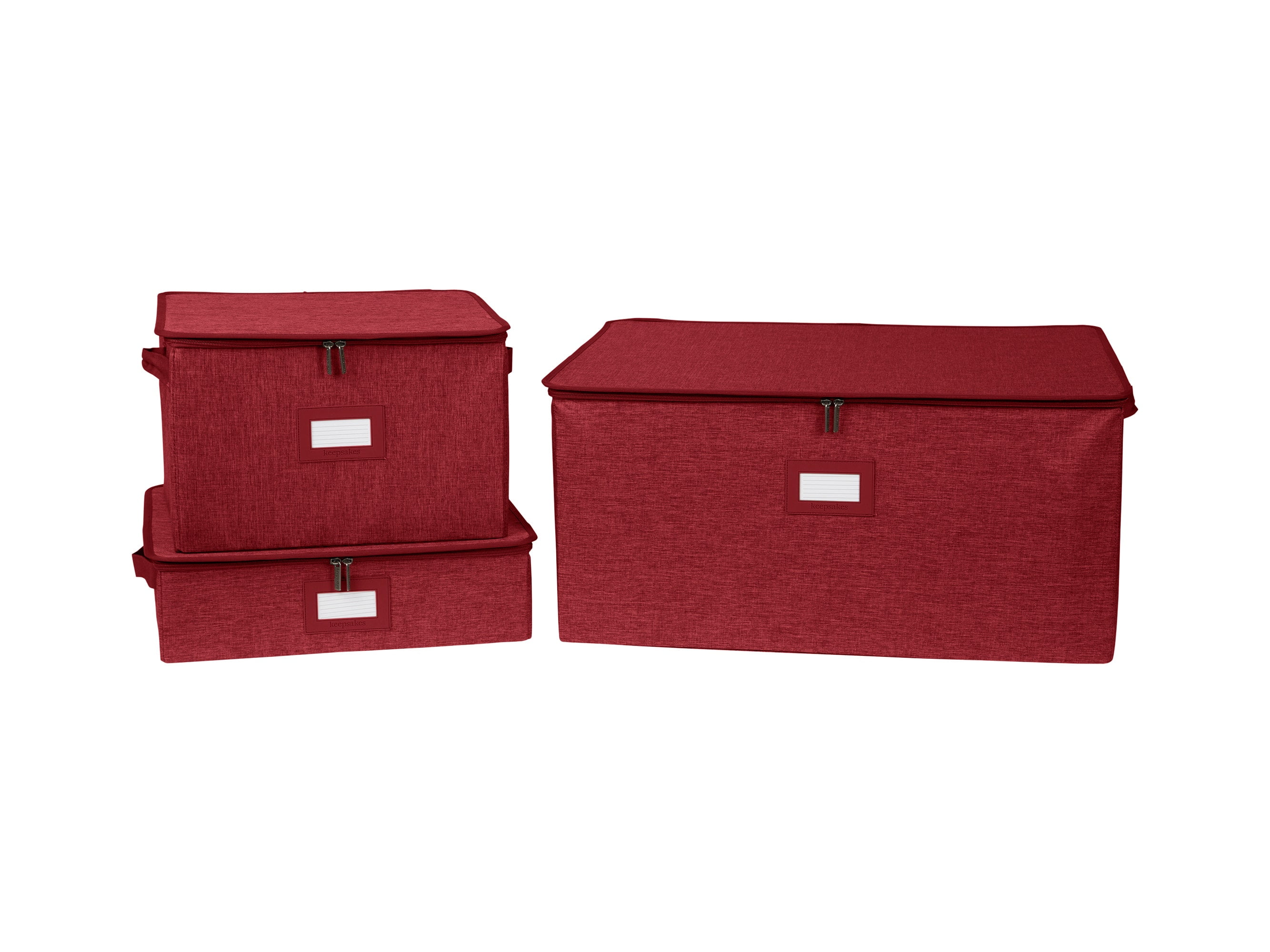 Covermates Keepsakes - Zip-Top Storage Box - Heavy Duty Polyester ...