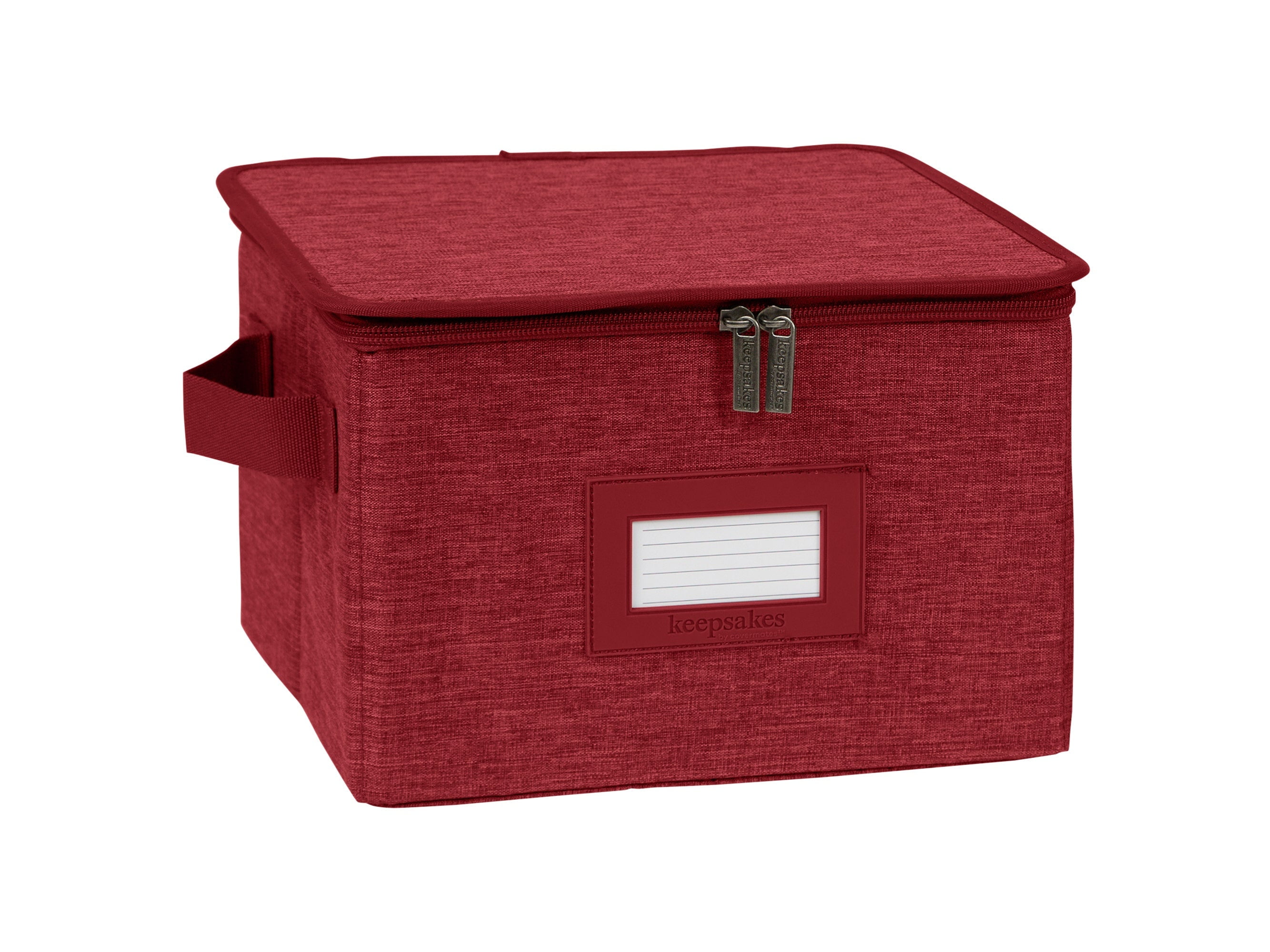 Covermates Keepsakes - Zip-Top Storage Box - Heavy Duty Polyester ...