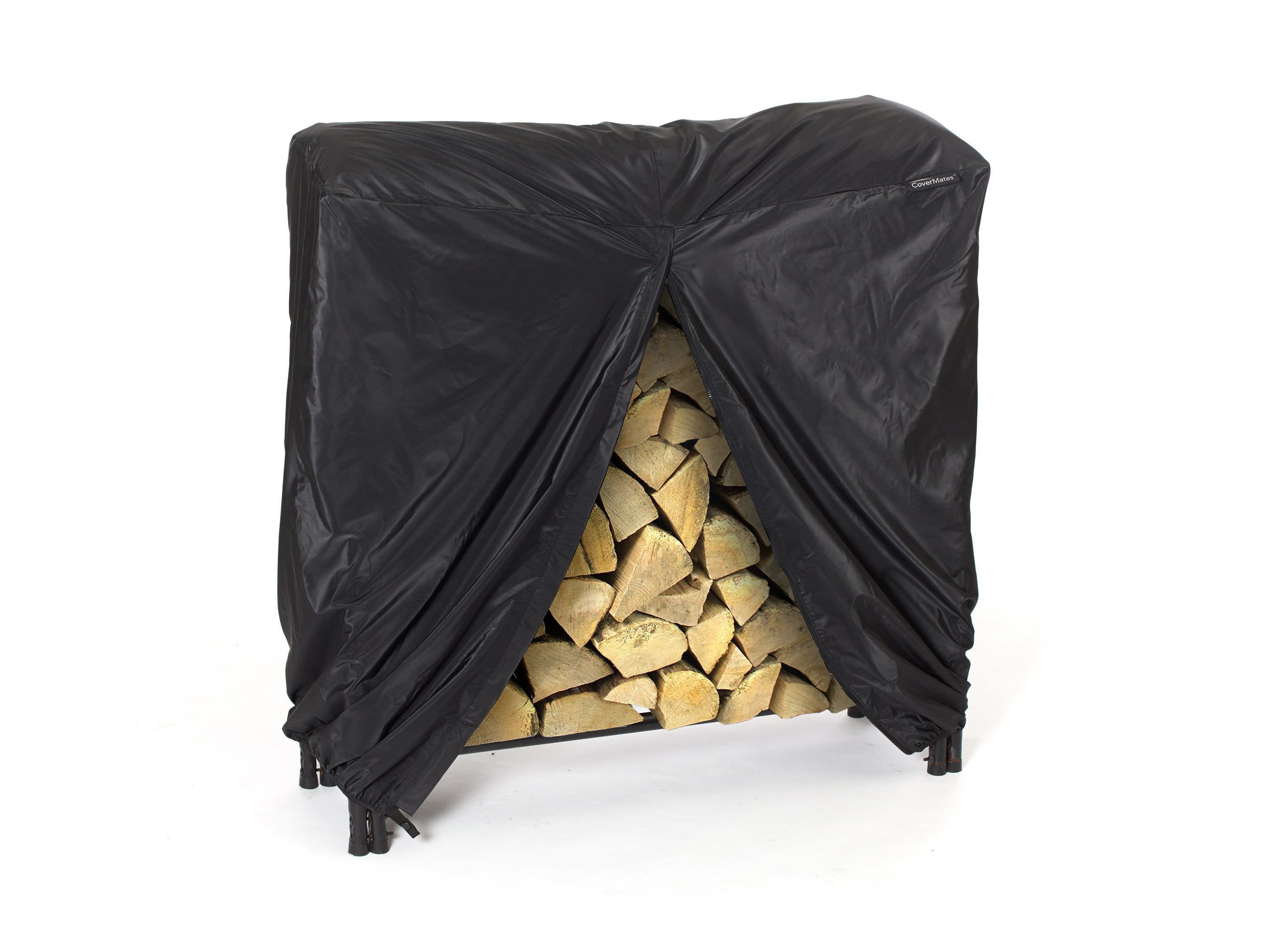 Covermates Log Rack Cover - Light Weight Material, Weather Resistant ...