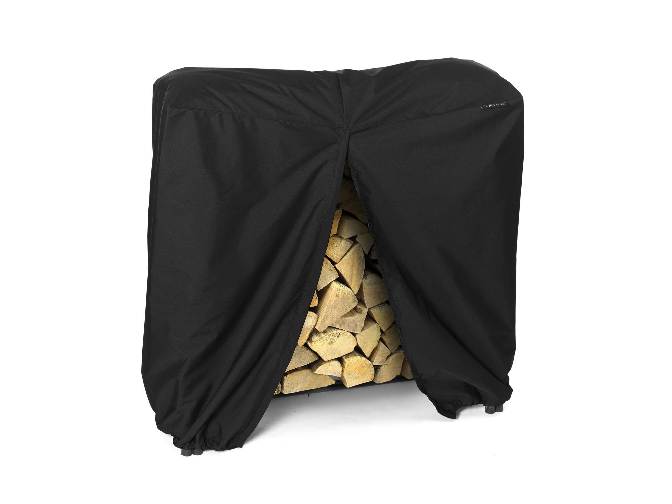 Covermates Log Rack Cover - Weather Resistant Polyester, Weather ...