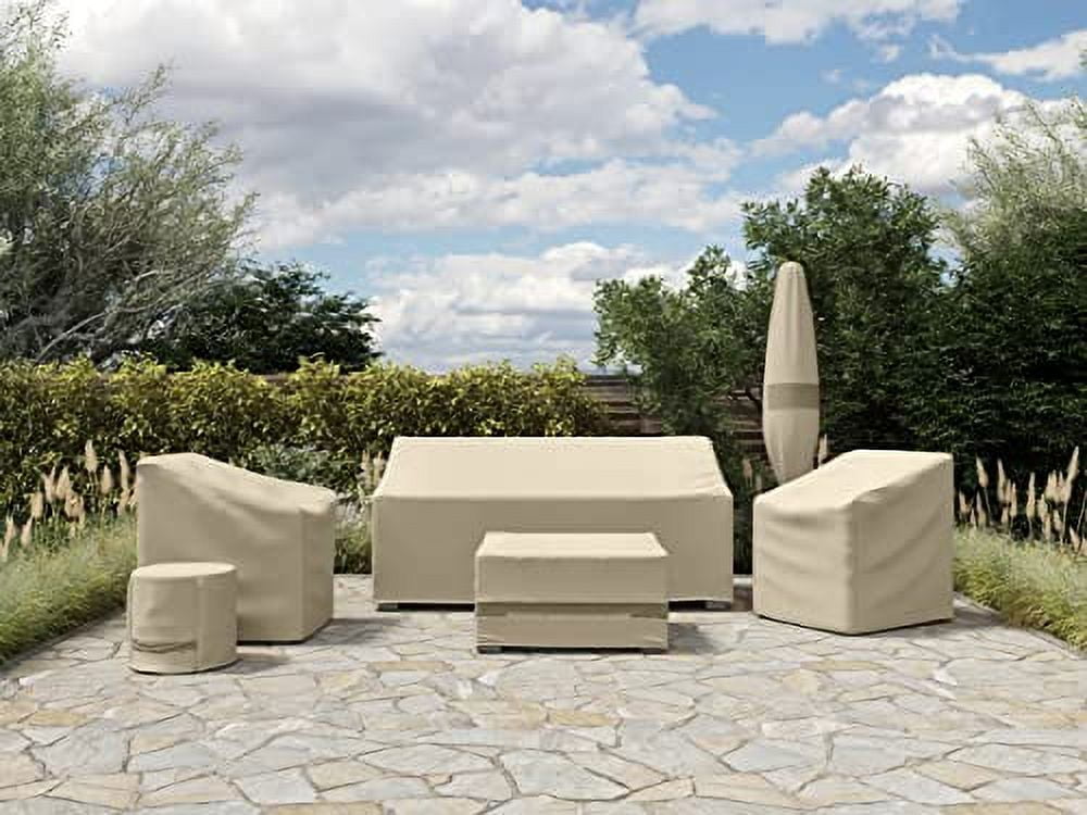 Covermates Outdoor Patio Sofa Cover - Premium Polyester, Weather ...