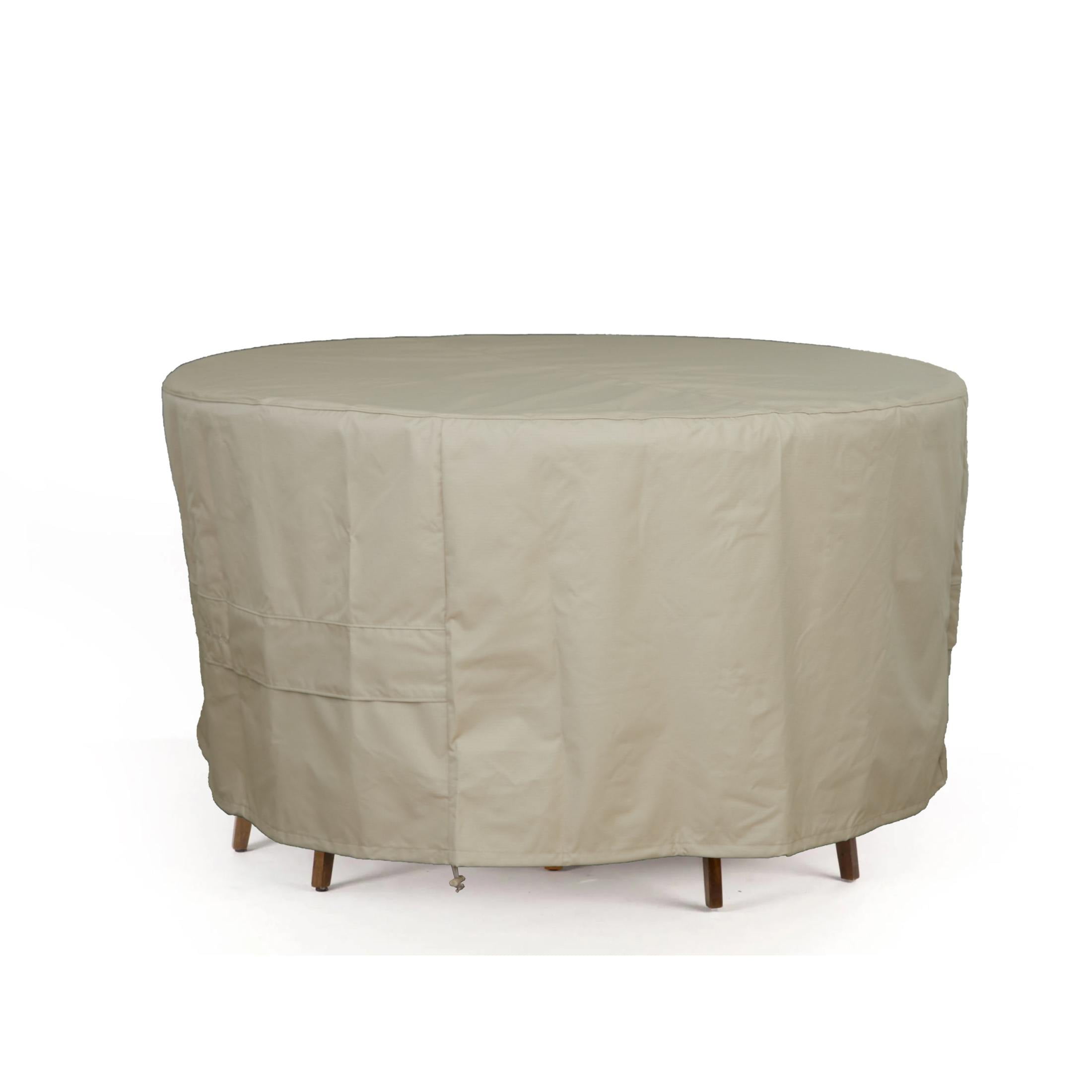 Covermates Outdoor Dining Set Cover - 72"DIA x 30"H, 600D Polyester ...