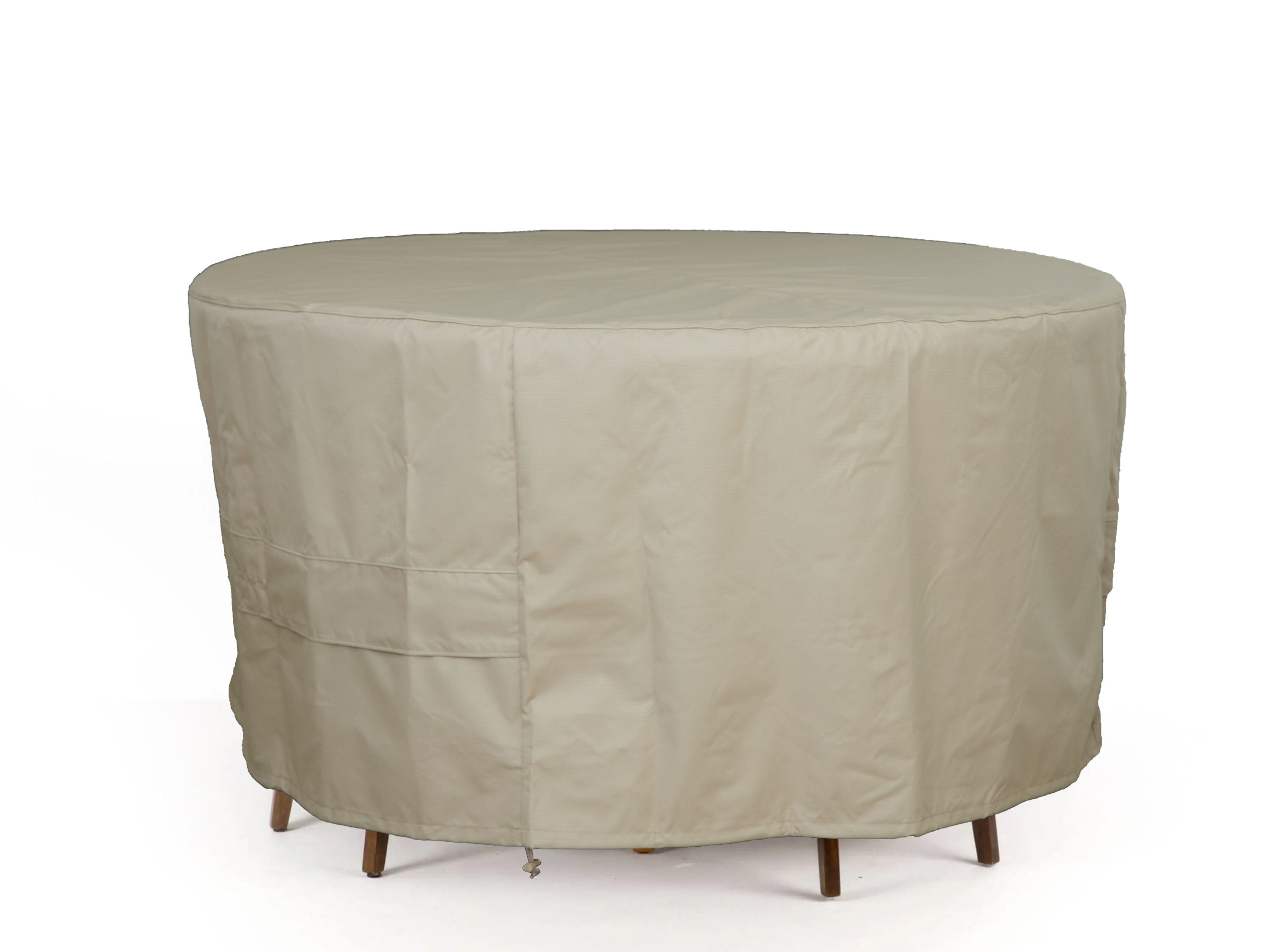 Covermates Round Dining Table/Chair Set Cover - Heavy-Duty Polyester ...