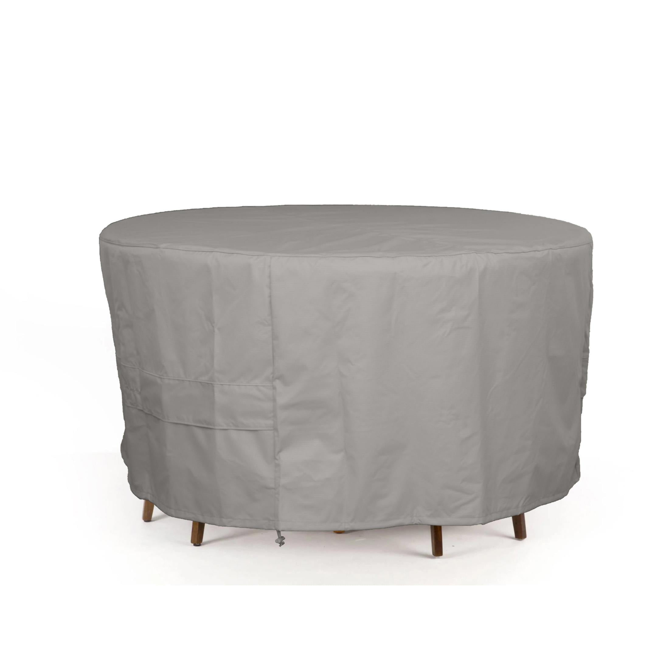 Covermates Outdoor Dining Set Cover - 86"DIA x 25"H, 600D Polyester ...