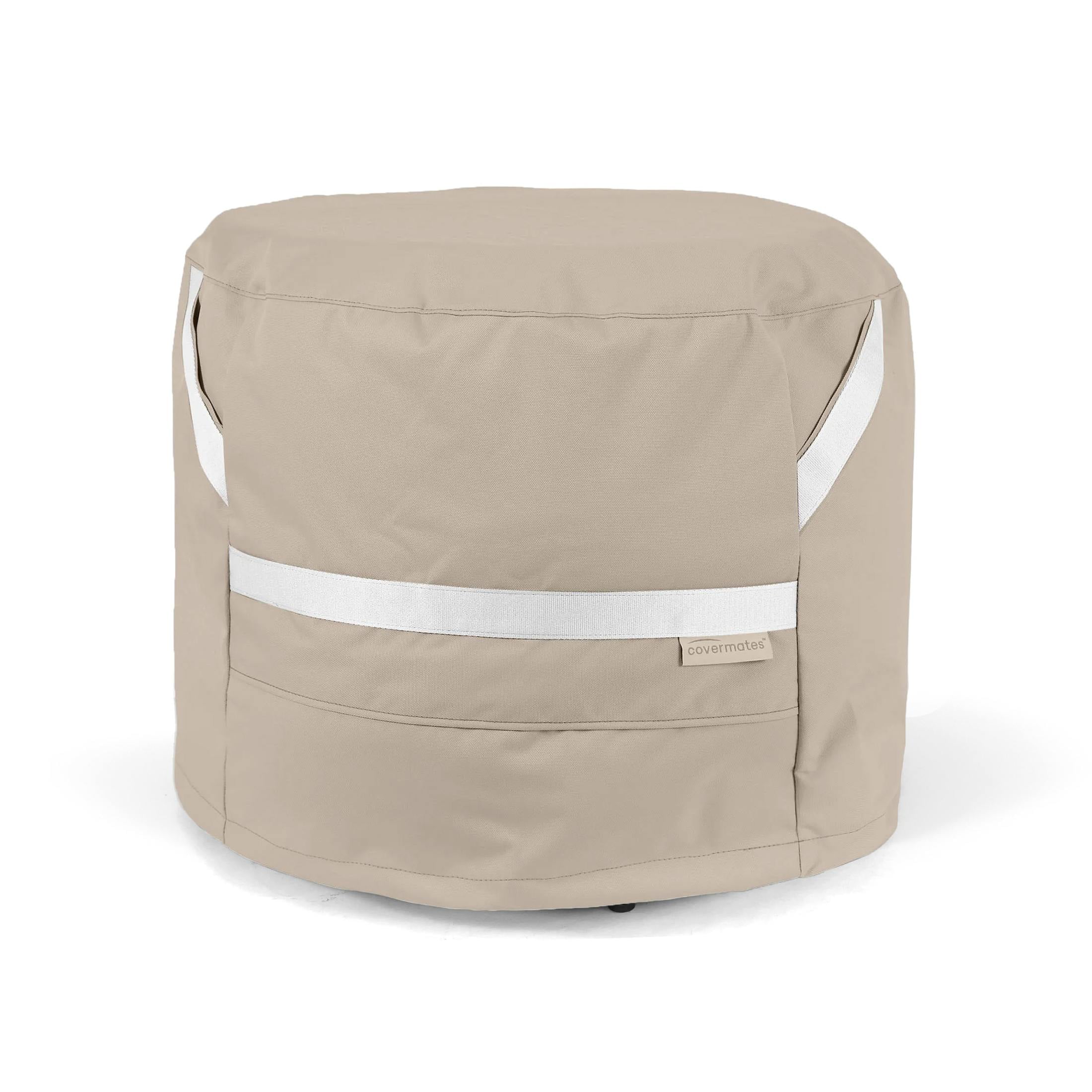 Covermates Round Dining Table Cover - Premium Polyester, Weather ...