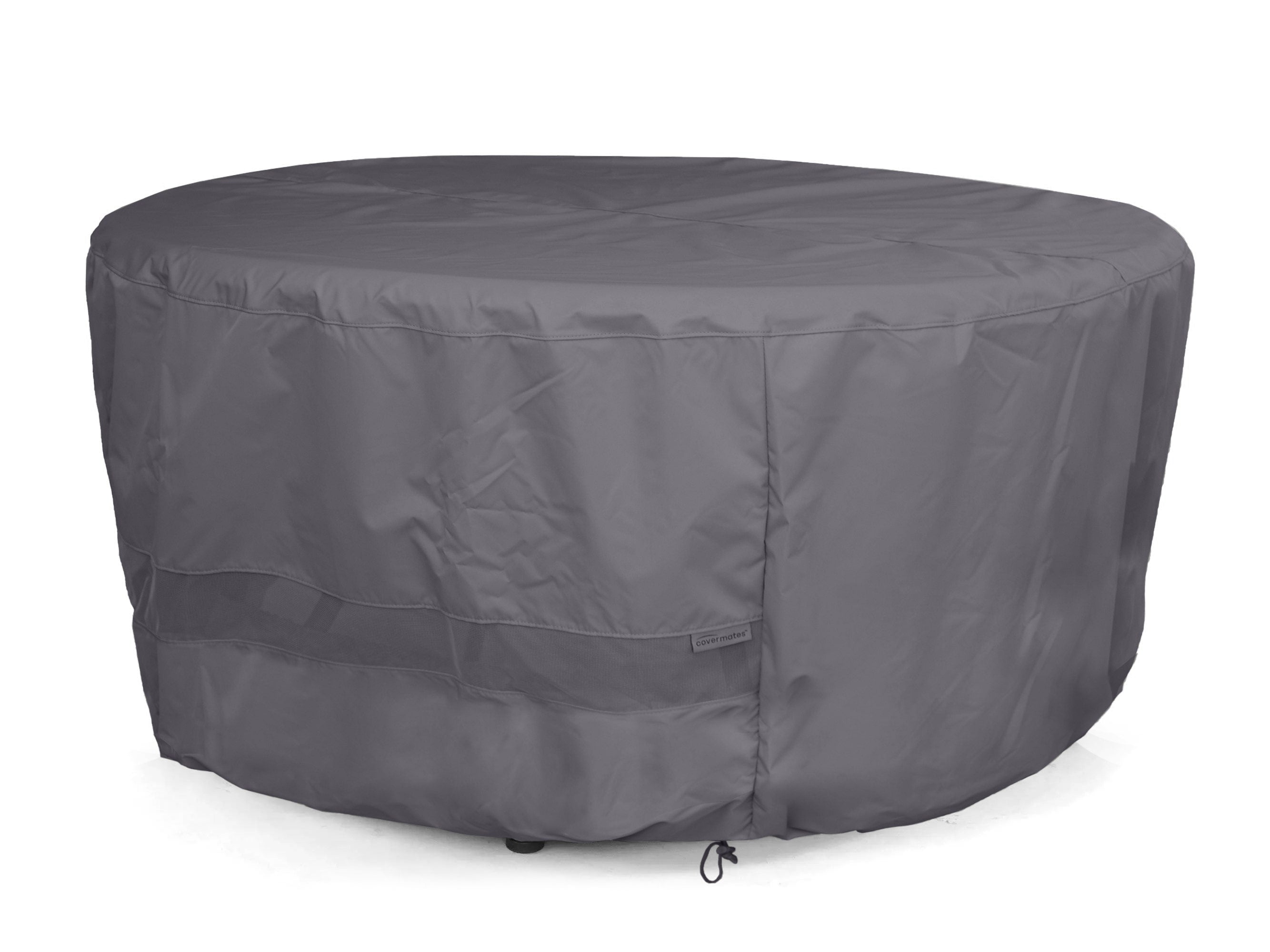 Covermates Round Dining Table Cover - Water-Resistant Polyester, Mesh ...