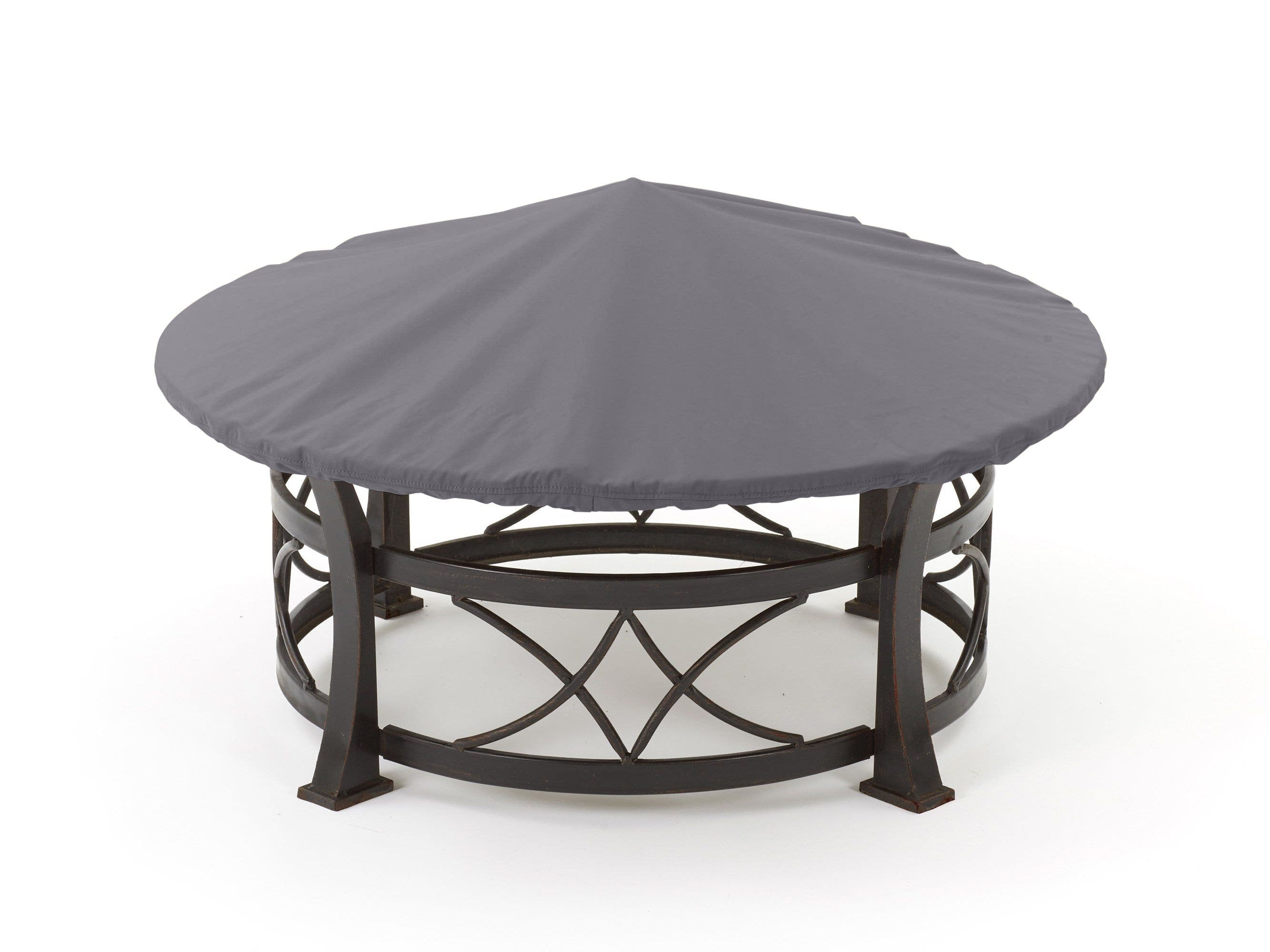 Covermates Round Firepit Top Cover â€“ Water-Resistant Polyester ...